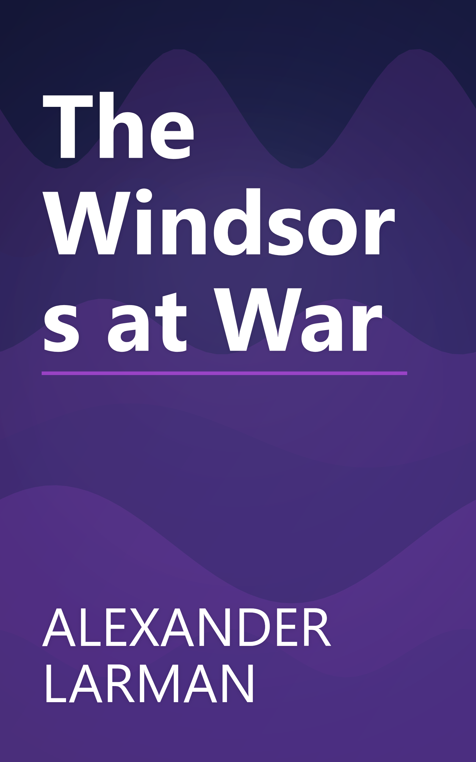 The Windsors at War book cover