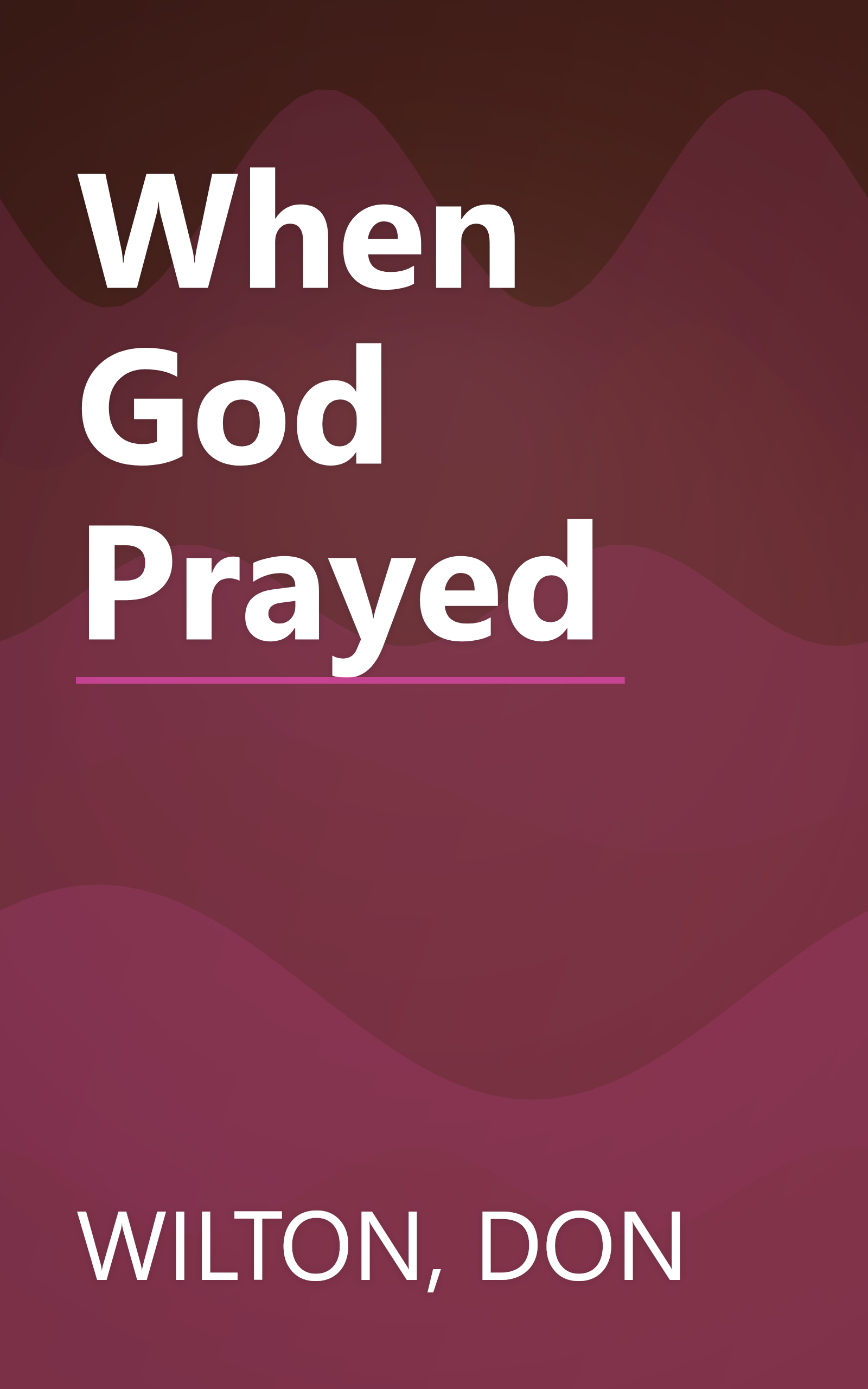 When God Prayed book cover