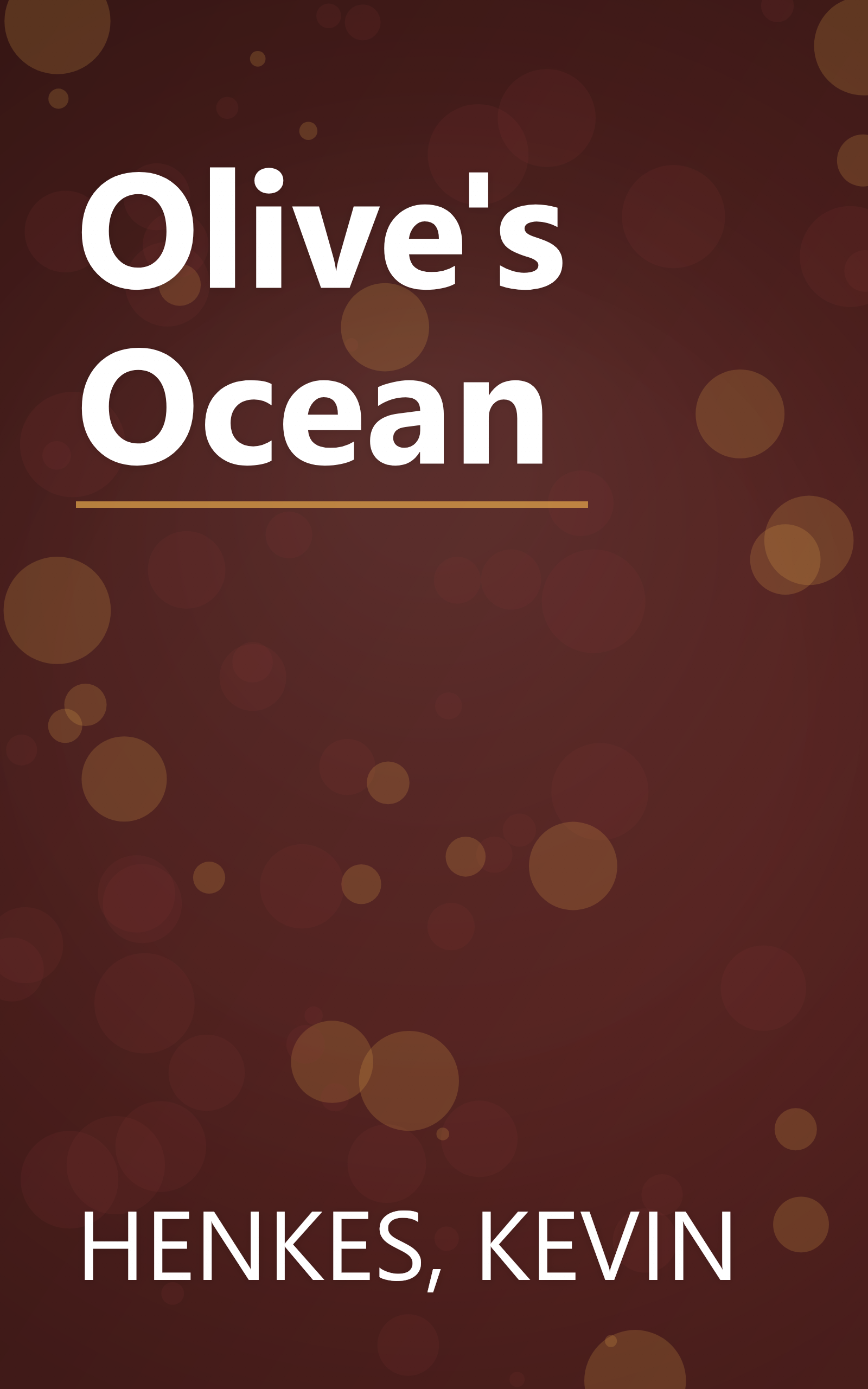 Olive's Ocean book cover