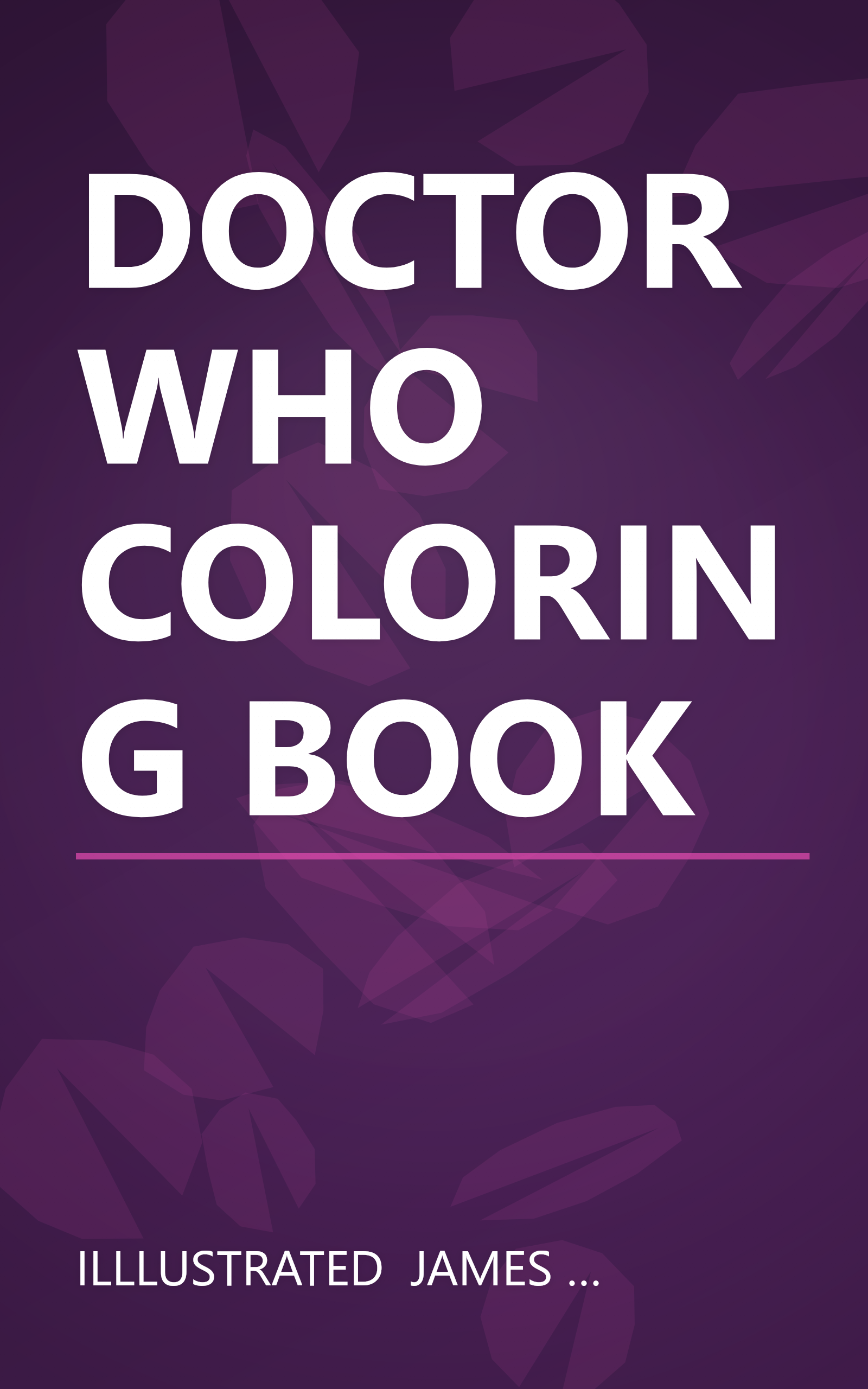 DOCTOR WHO COLORING BOOK book cover