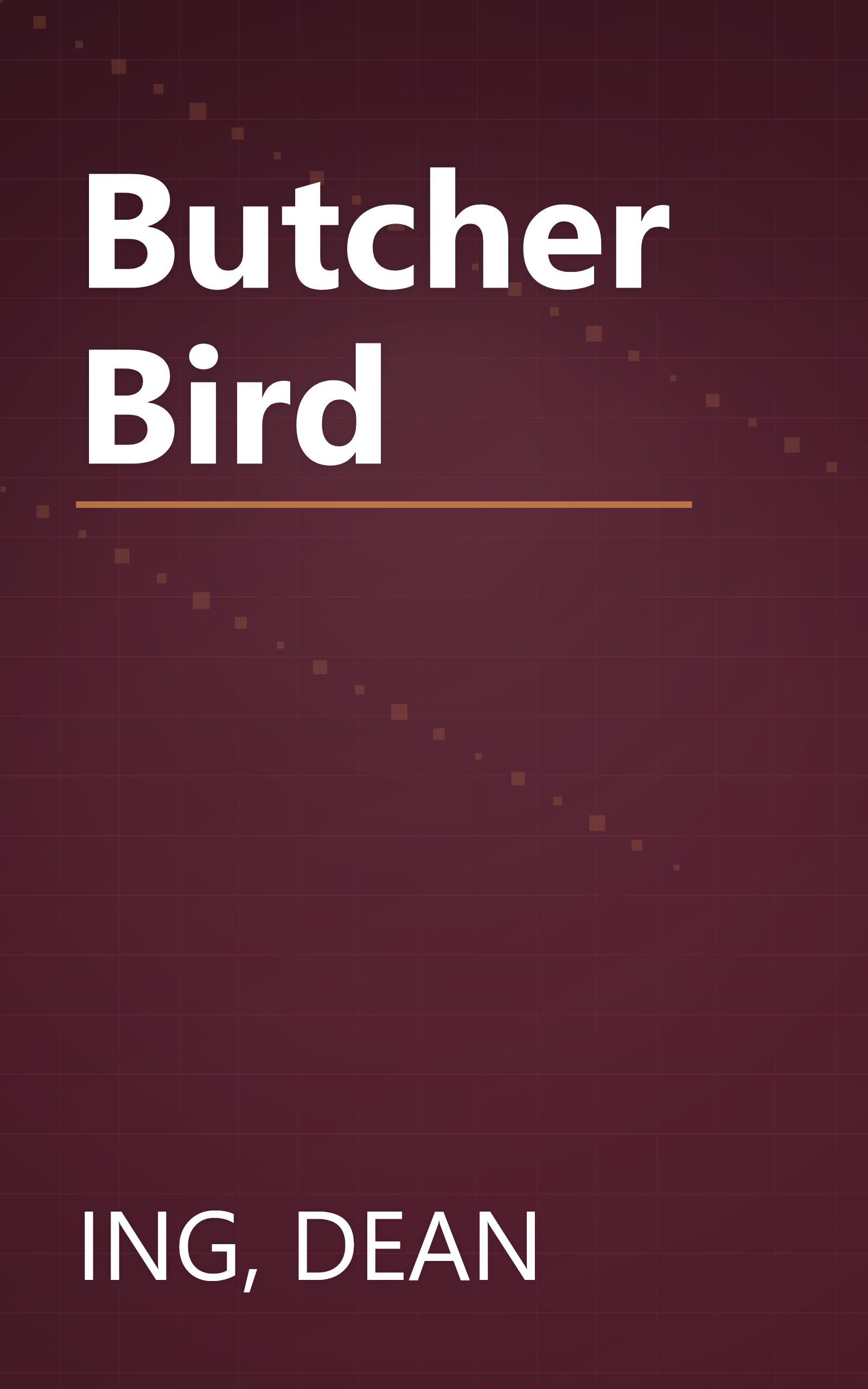 Butcher Bird book cover
