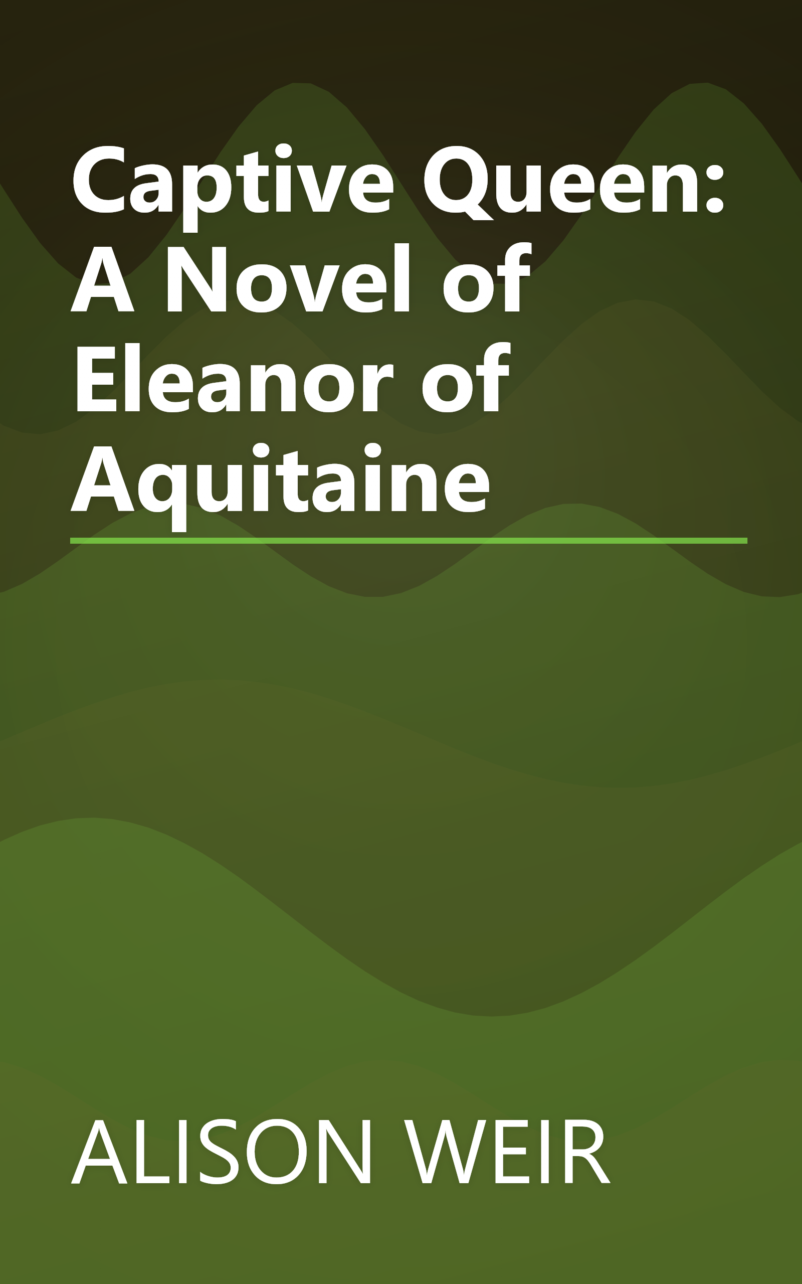 Captive Queen: A Novel of Eleanor of Aquitaine book cover