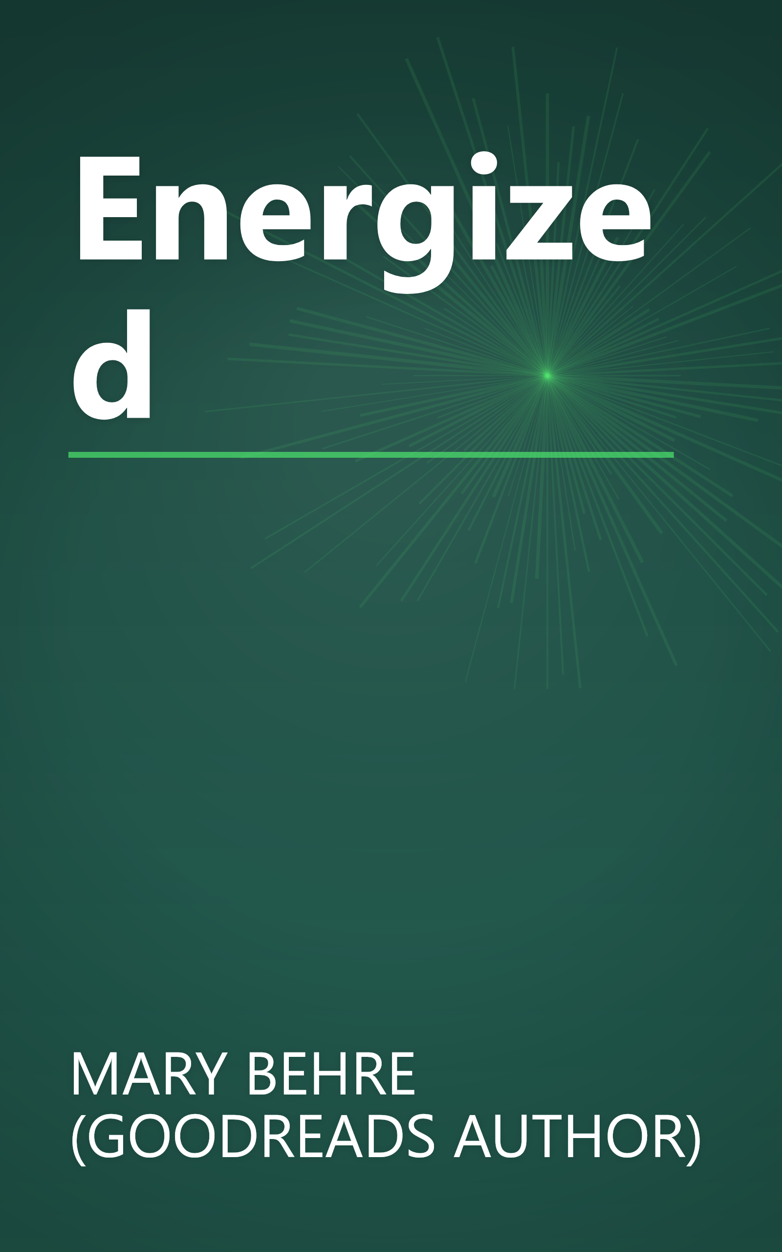 Energized book cover