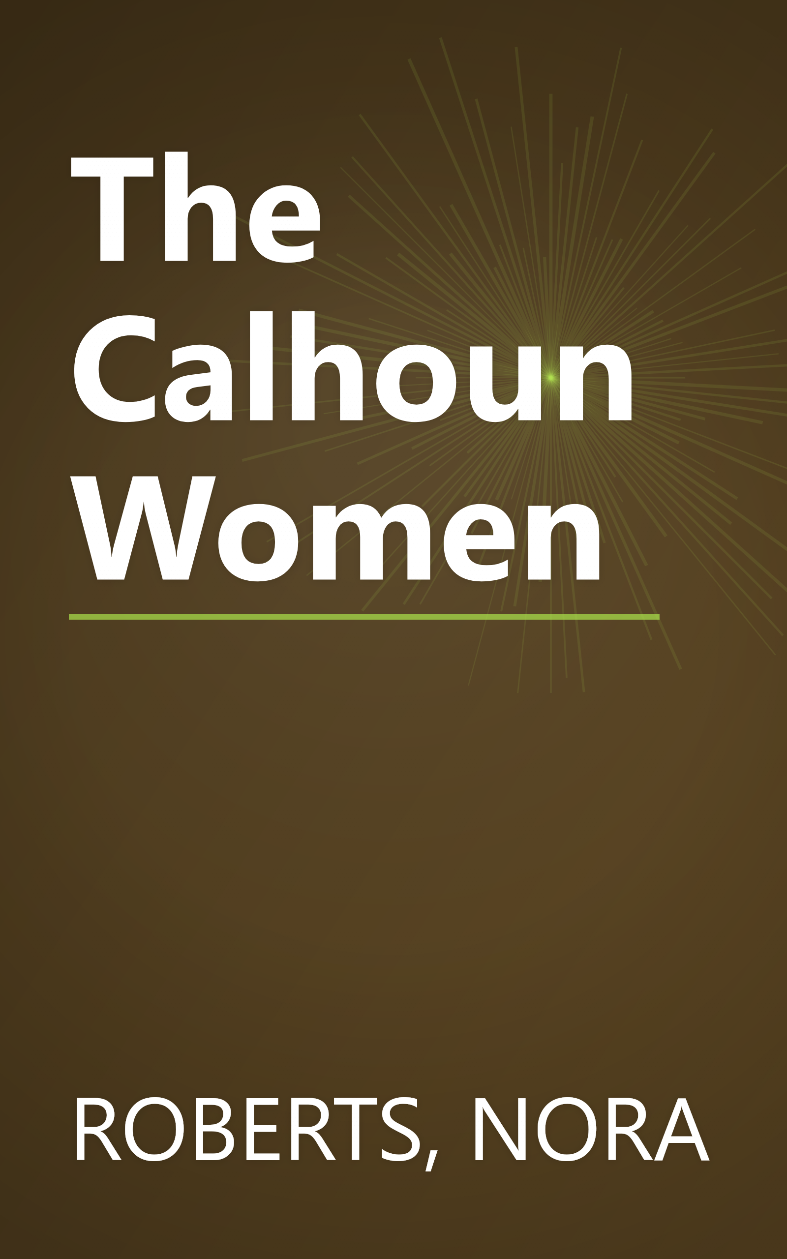 The Calhoun Women book cover