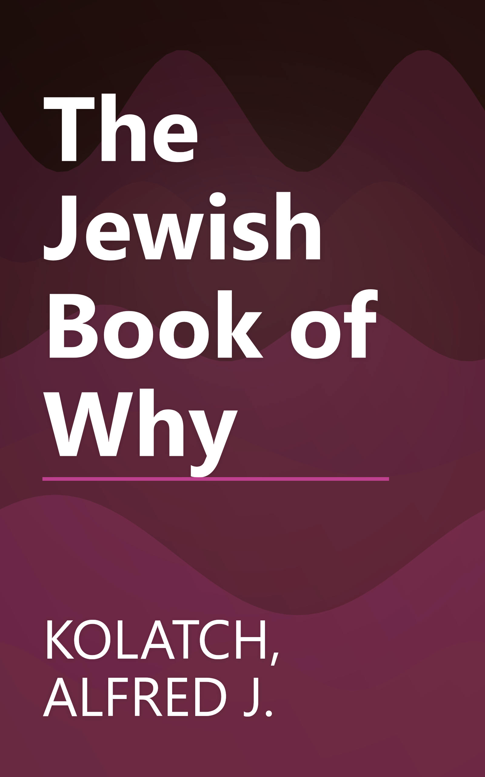 The Jewish Book of Why book cover