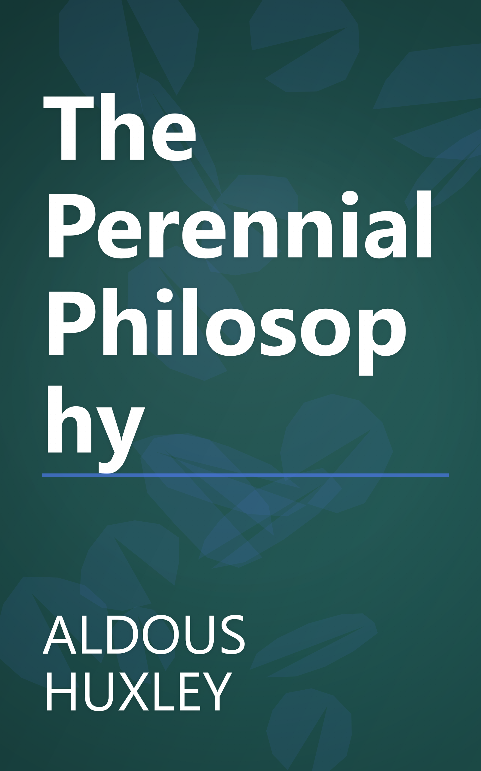The Perennial Philosophy book cover