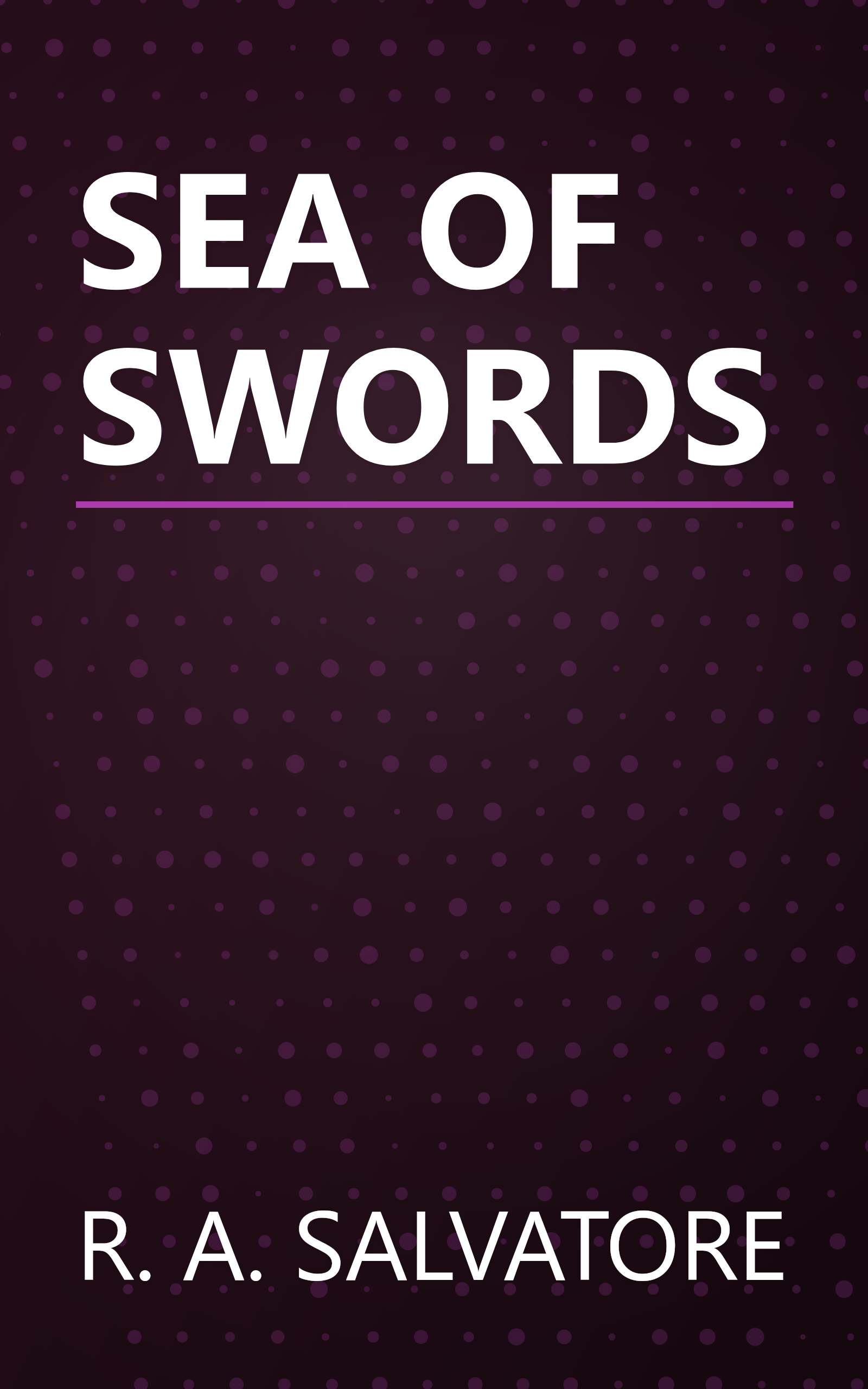 SEA OF SWORDS book cover