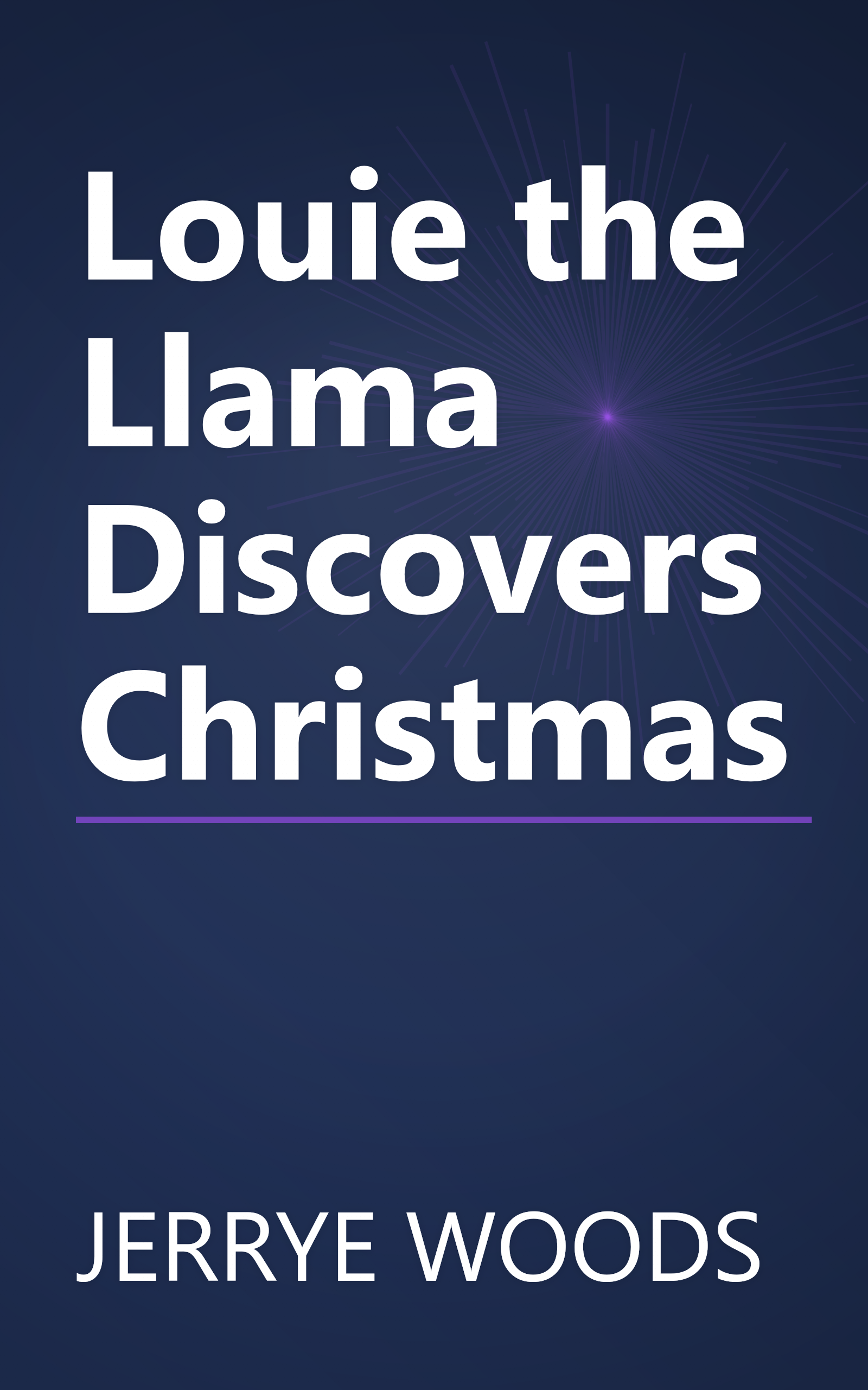 Louie the Llama Discovers Christmas book cover