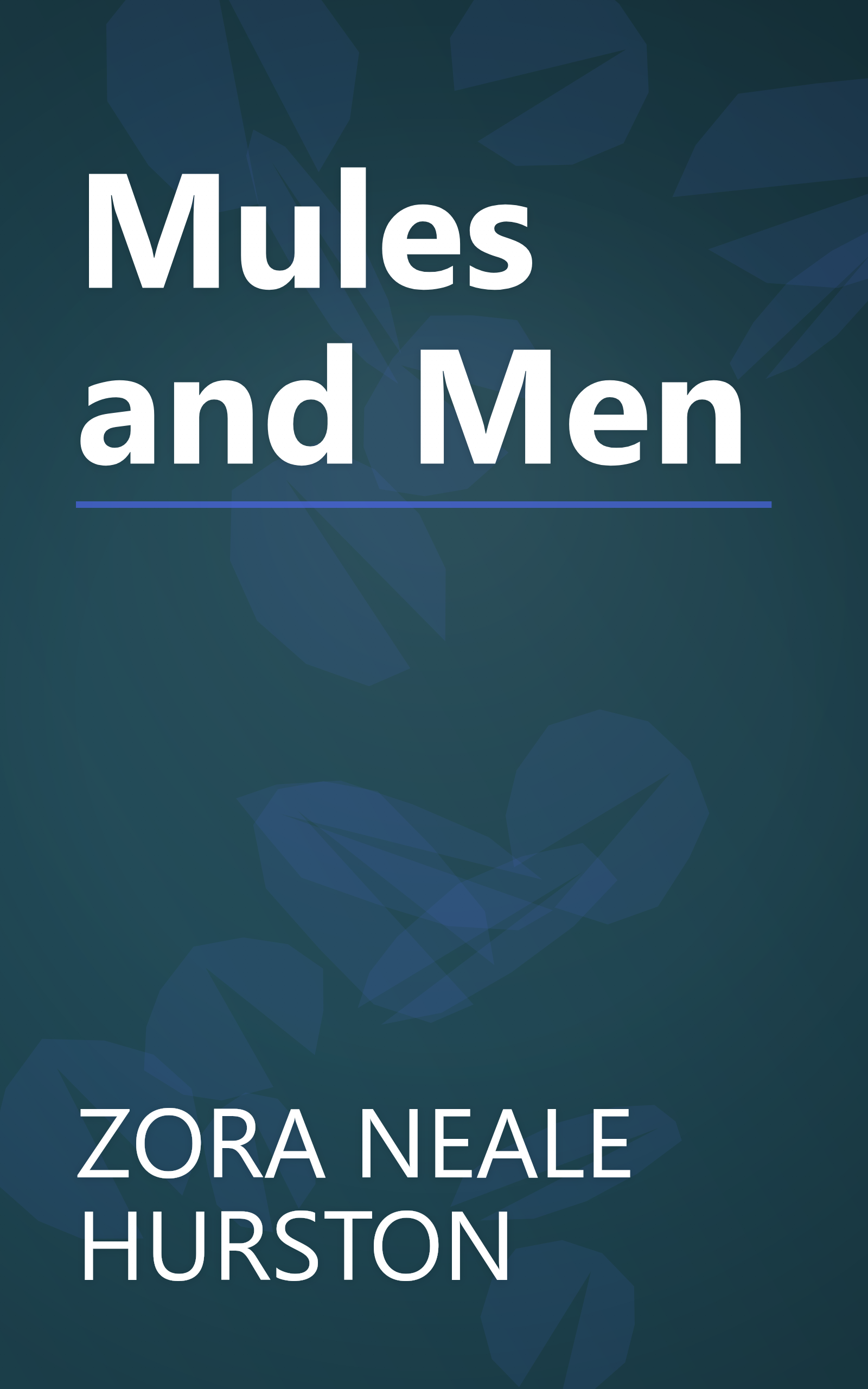 Mules and Men book cover