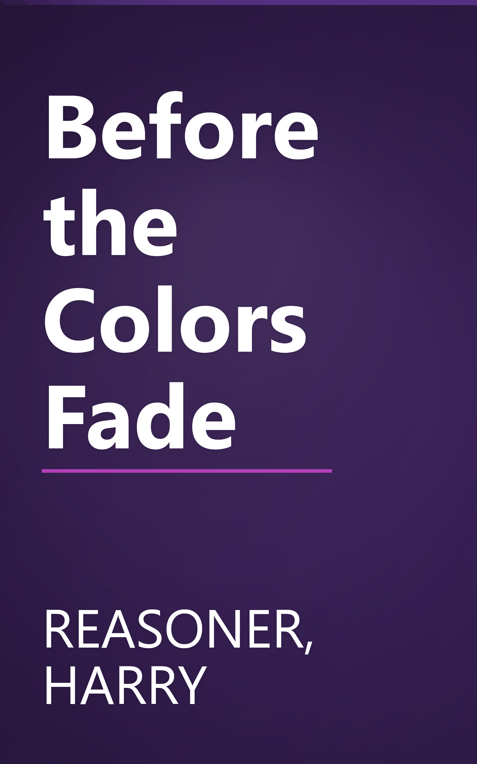 Before the Colors Fade book cover