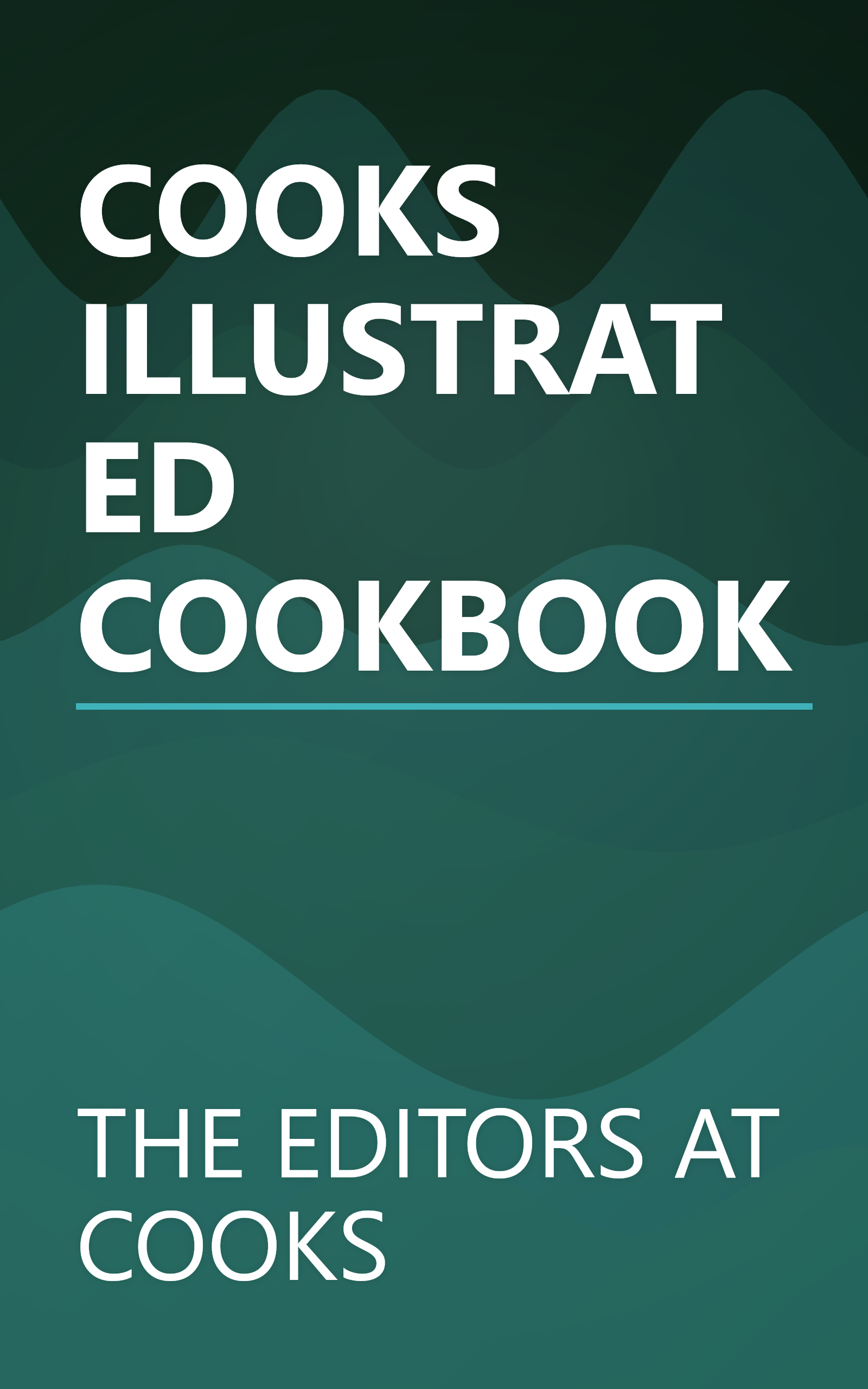 COOKS ILLUSTRATED COOKBOOK book cover