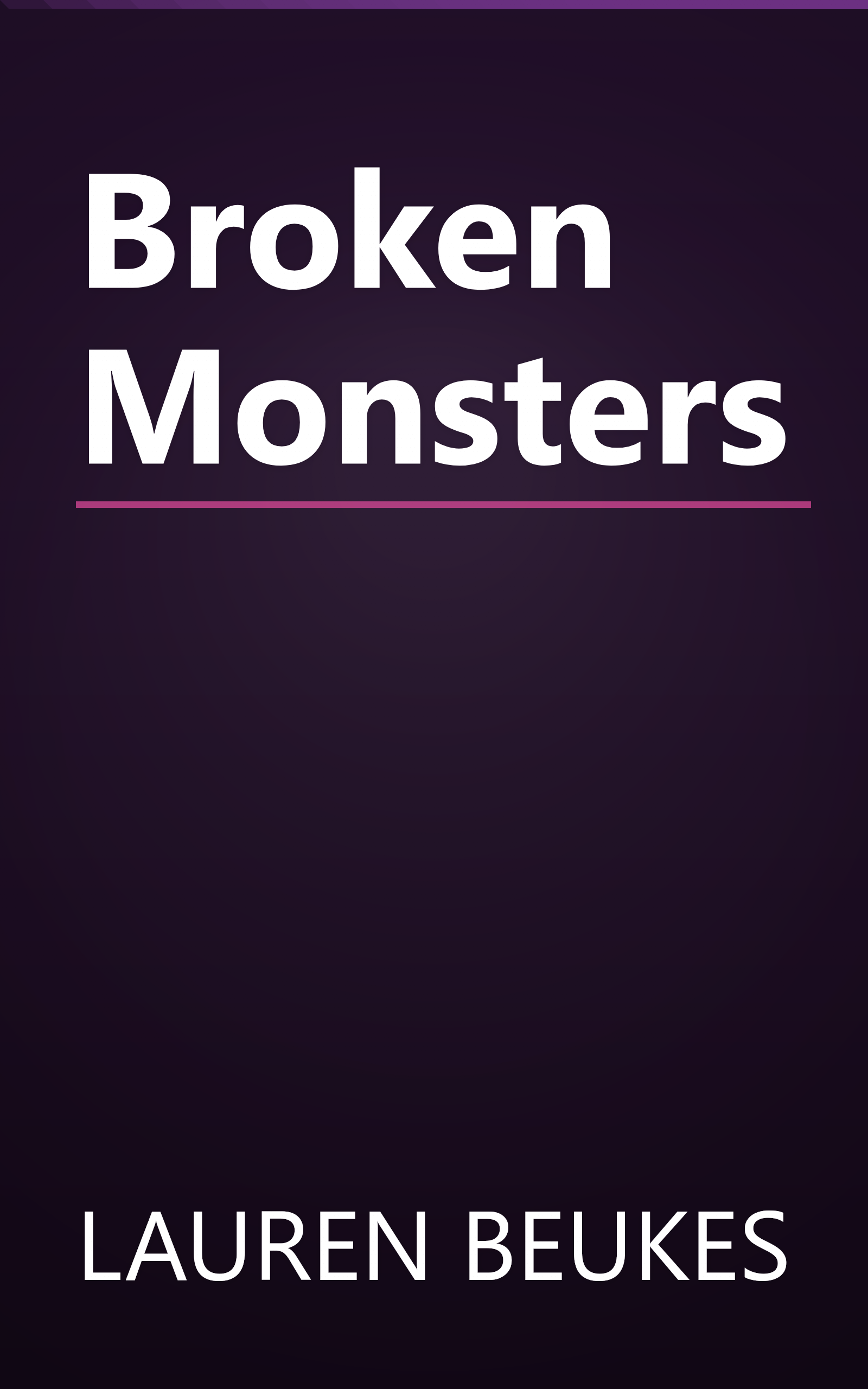 Broken Monsters book cover