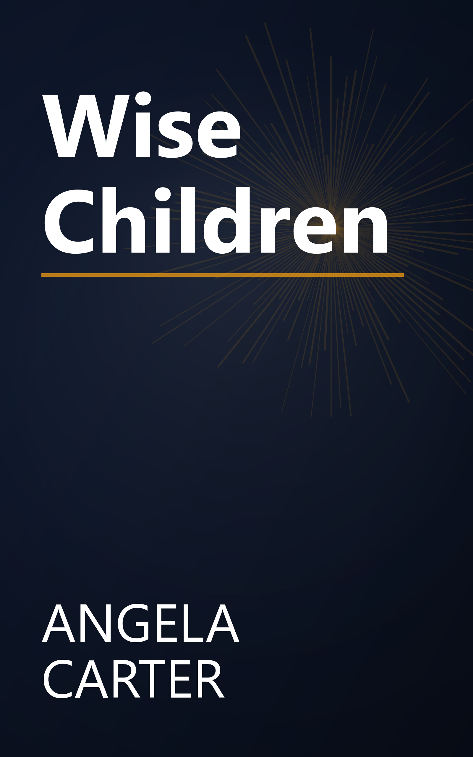 Wise Children book cover