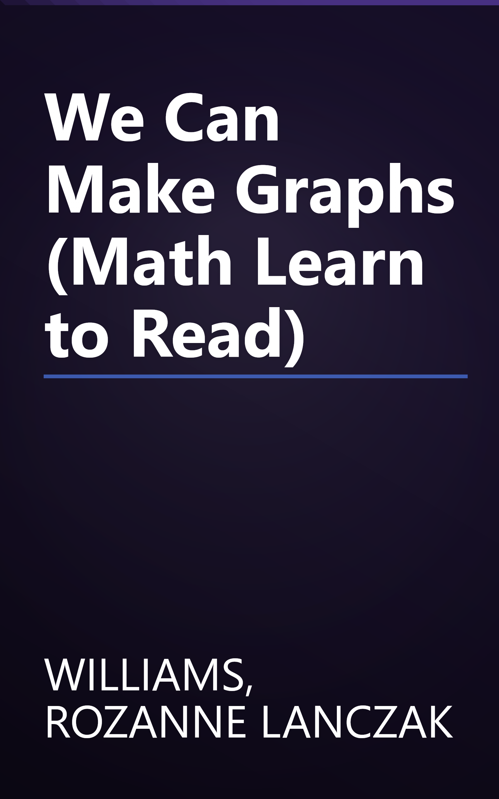 We Can Make Graphs (Math Learn to Read) book cover