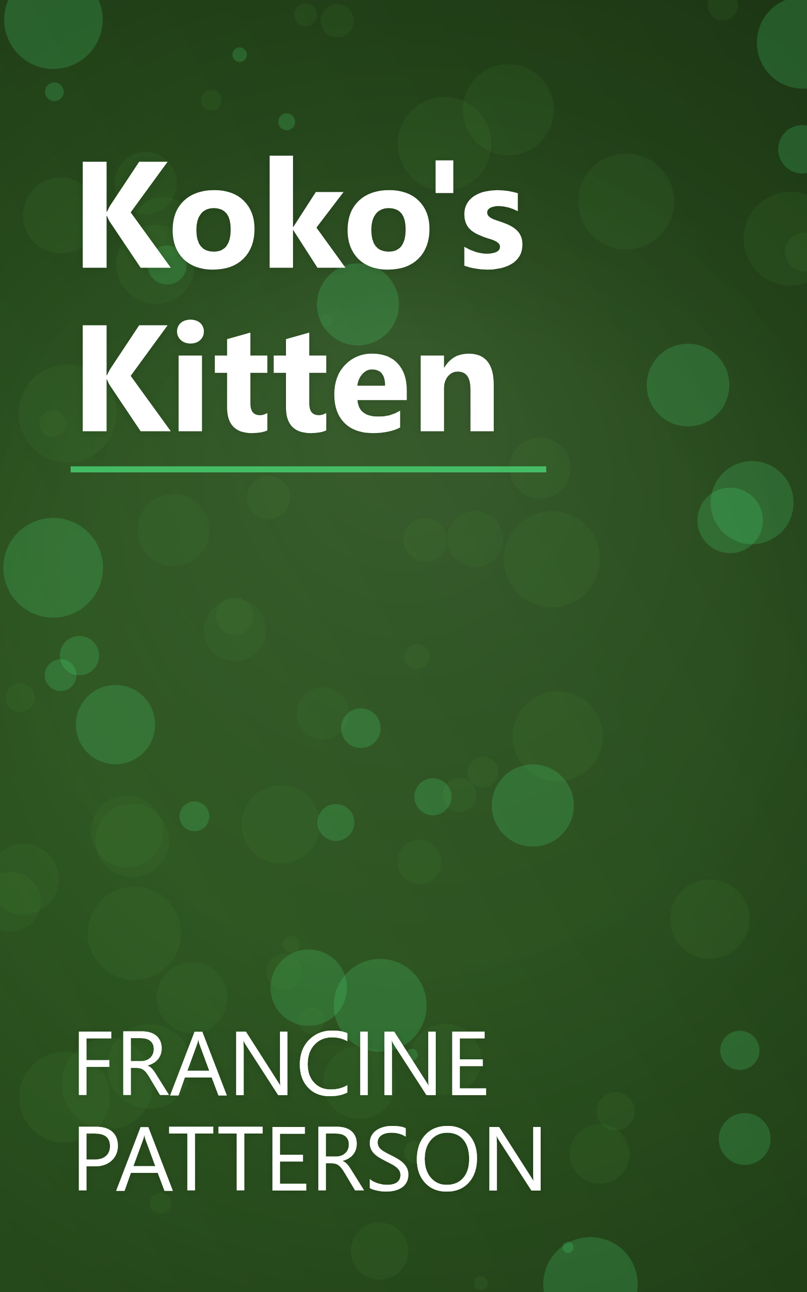 Koko's Kitten book cover
