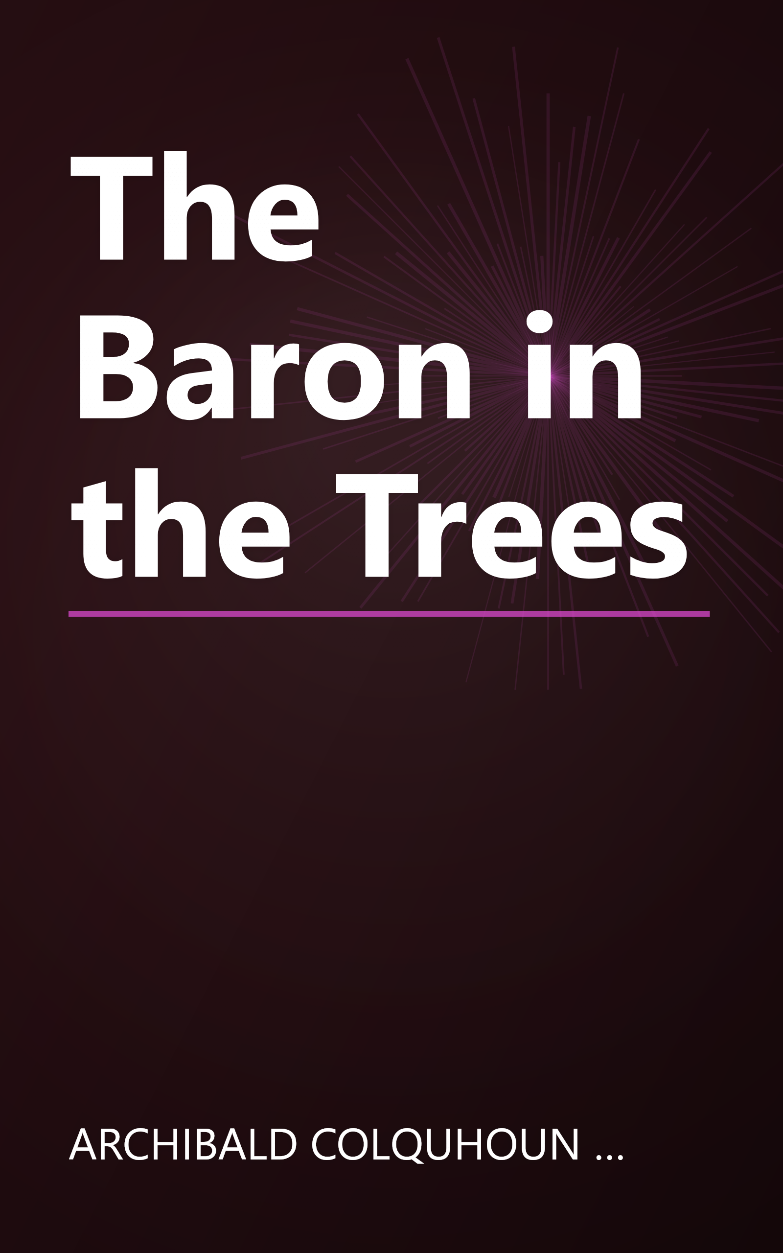 The Baron in the Trees book cover