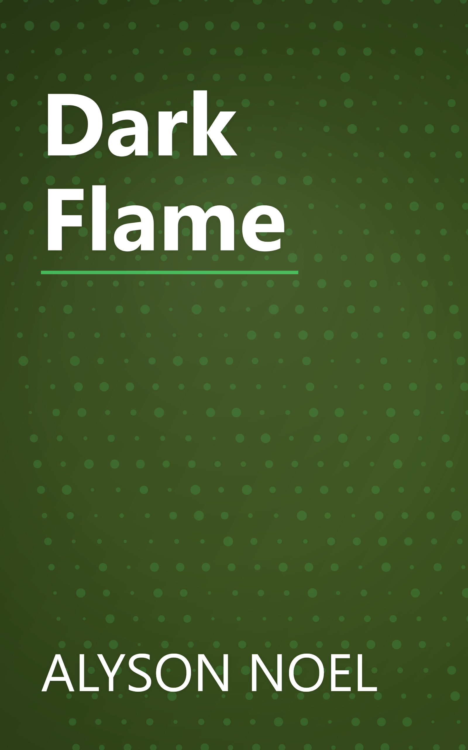 Dark Flame book cover