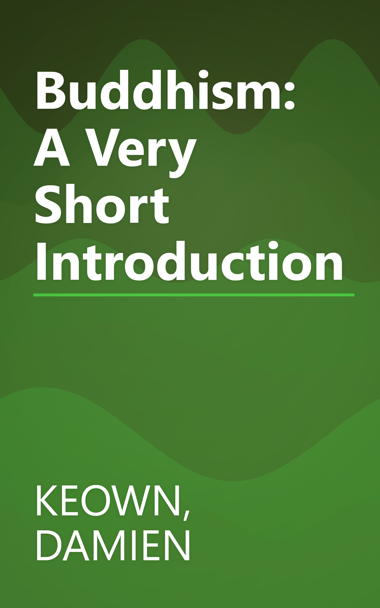 Buddhism: A Very Short Introduction book cover