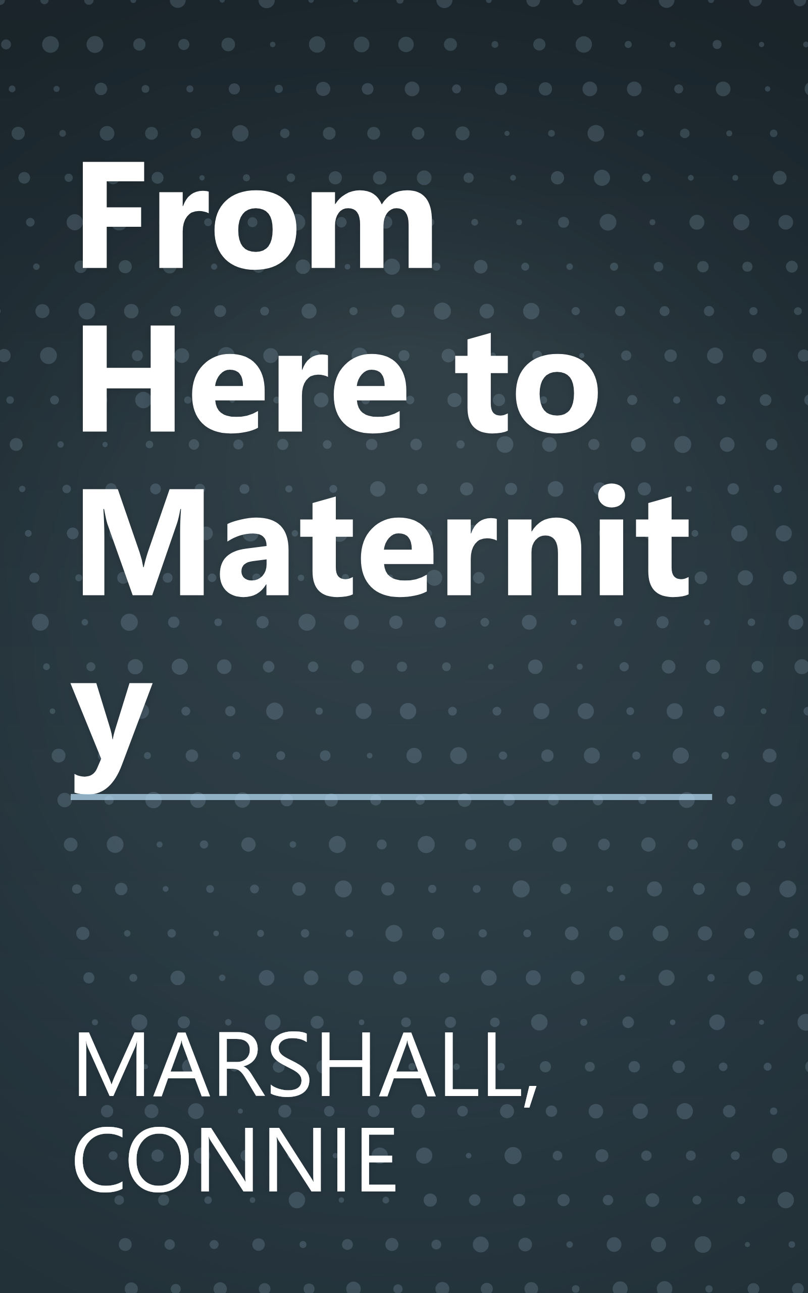 From Here to Maternity book cover