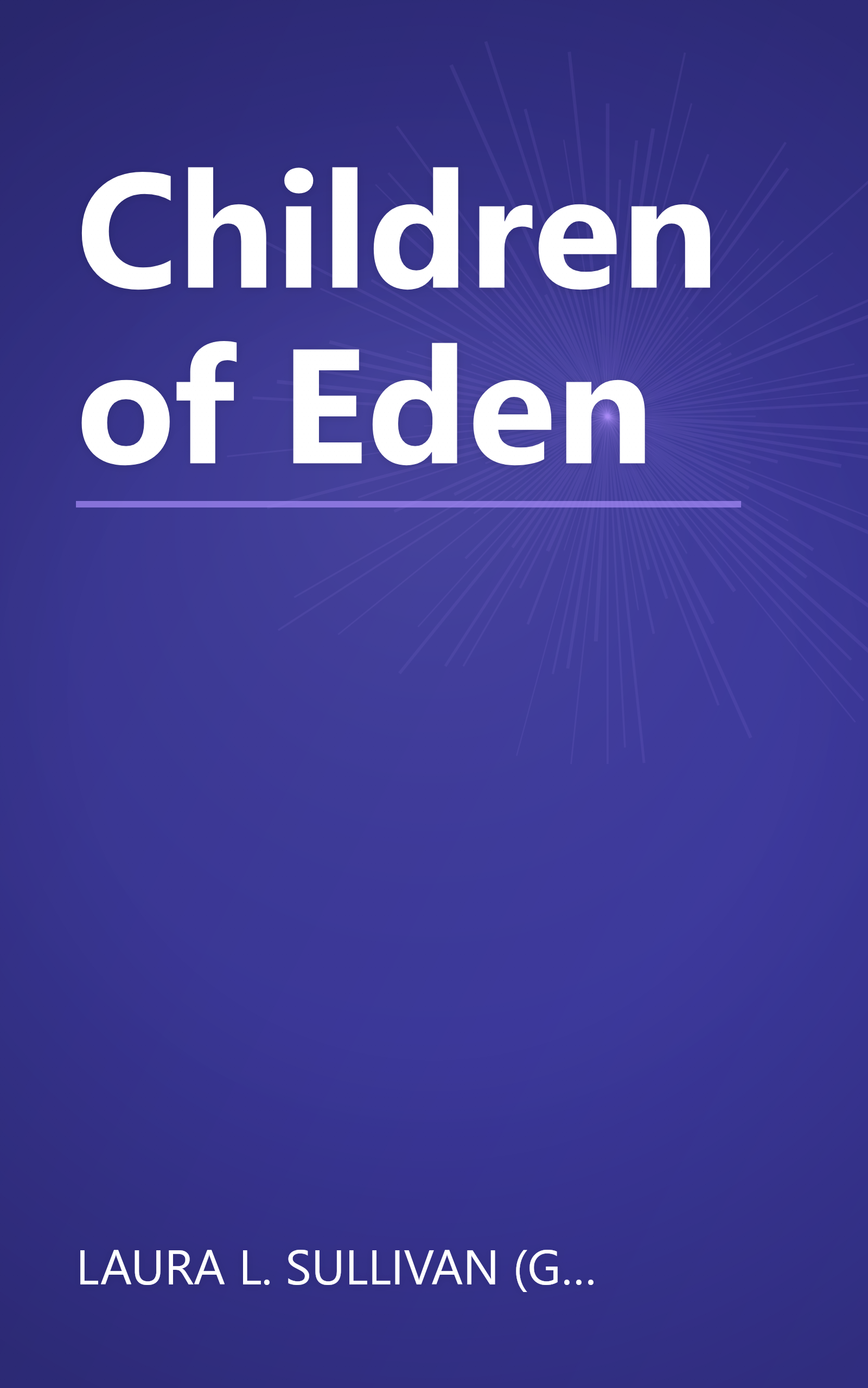 Children of Eden book cover