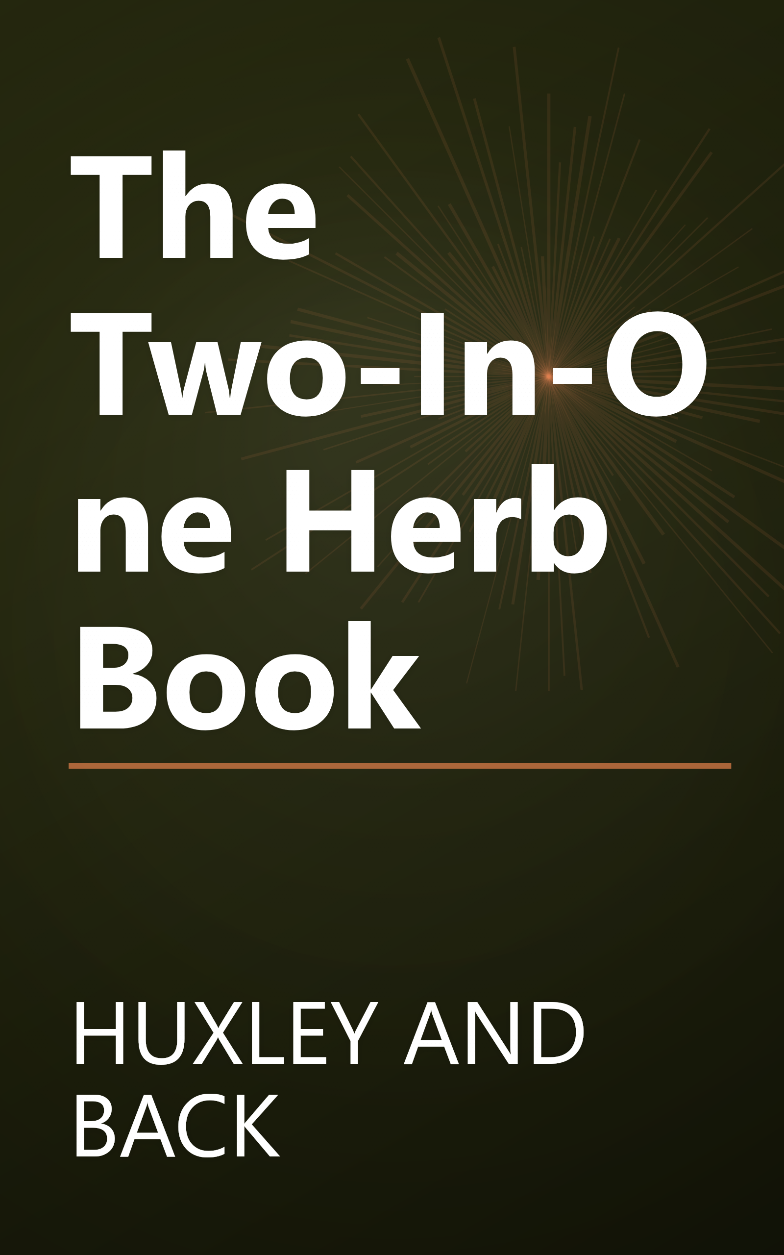 The Two-In-One Herb Book book cover