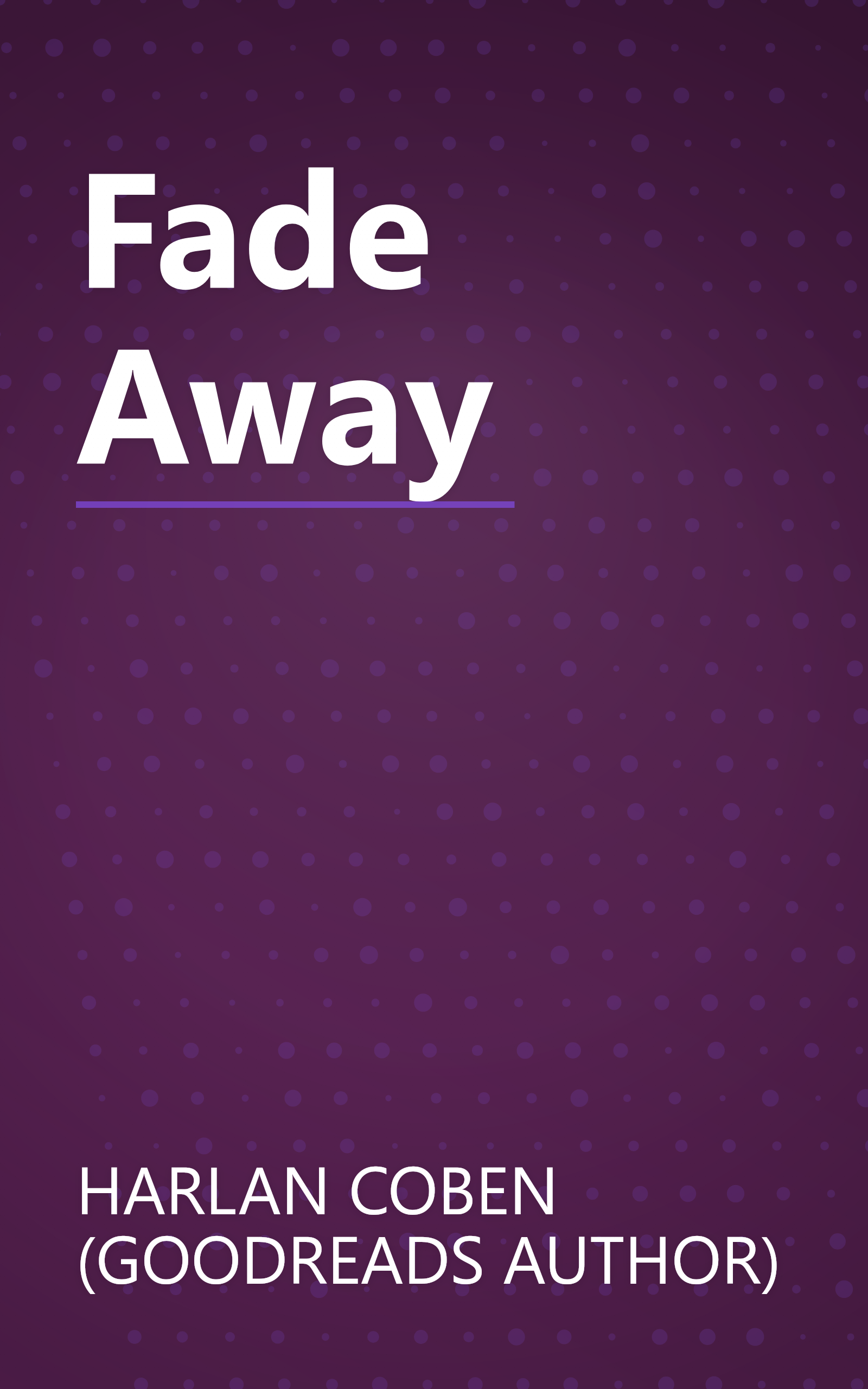 Fade Away book cover