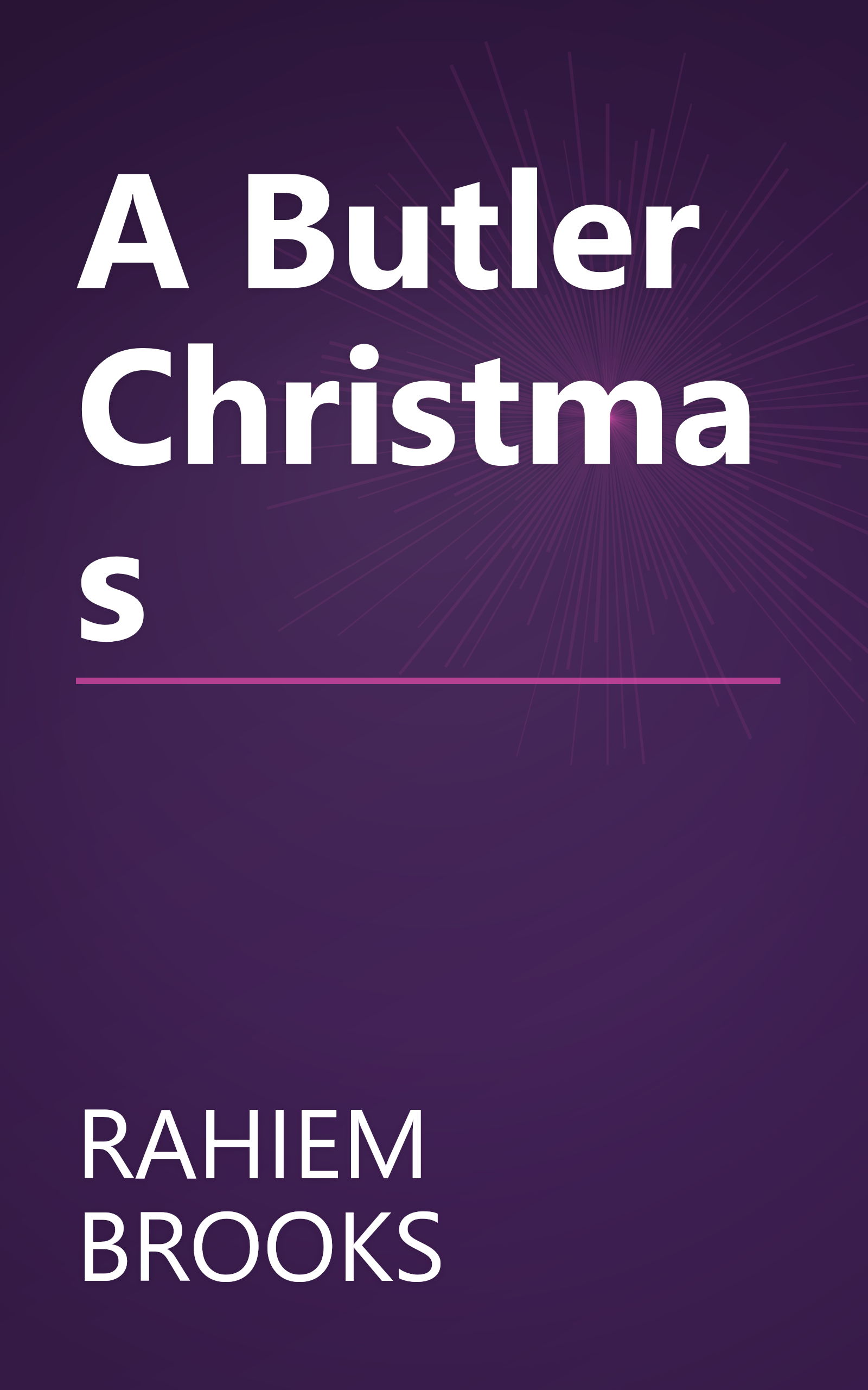 A Butler Christmas book cover