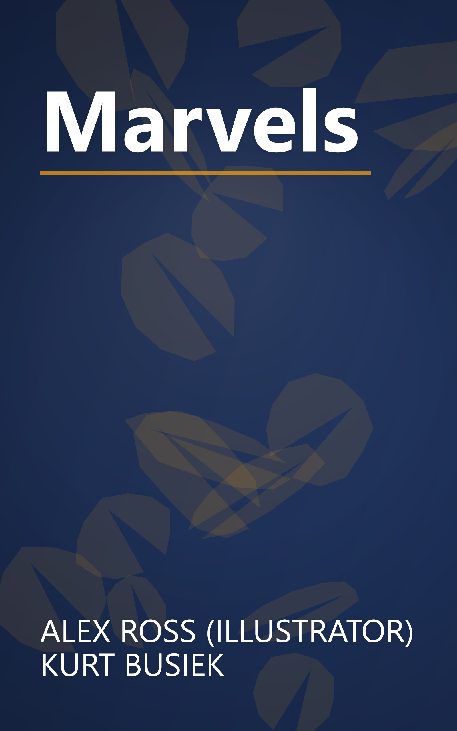 Marvels book cover
