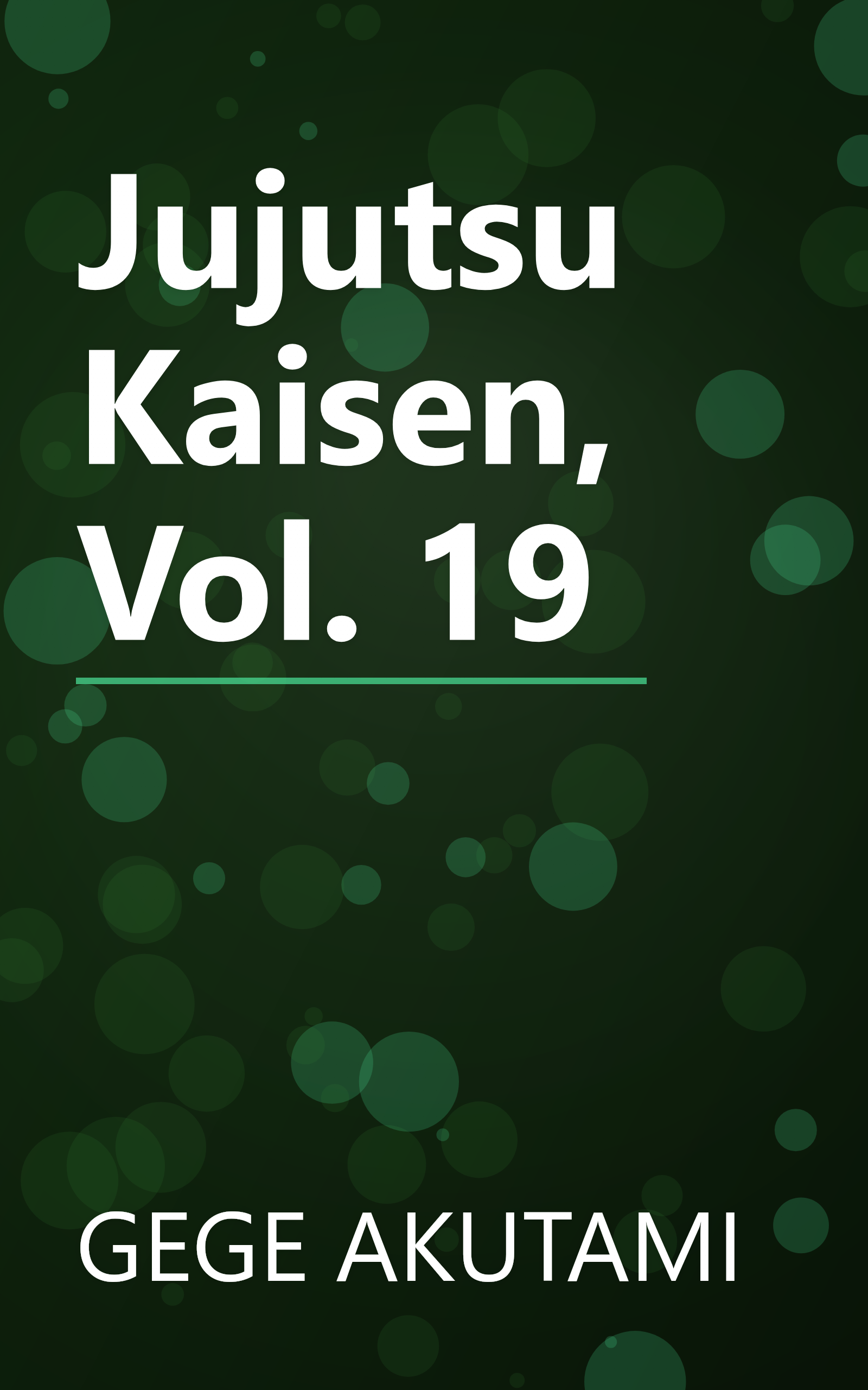 Jujutsu Kaisen, Vol. 19 book cover