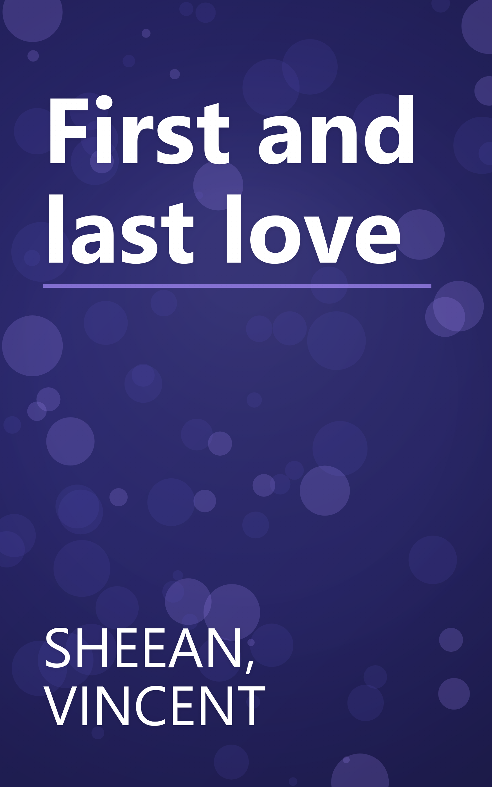 First and last love book cover