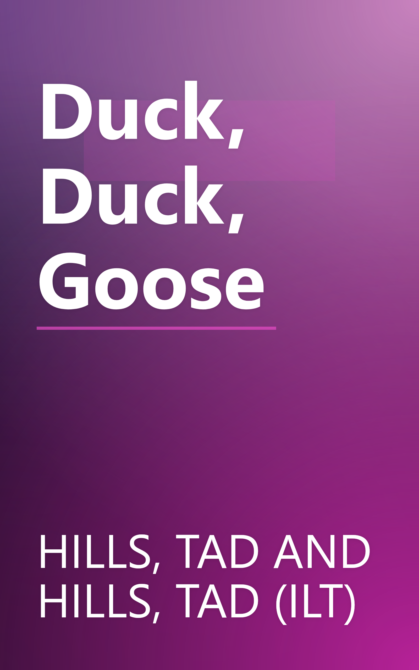 Duck, Duck, Goose book cover