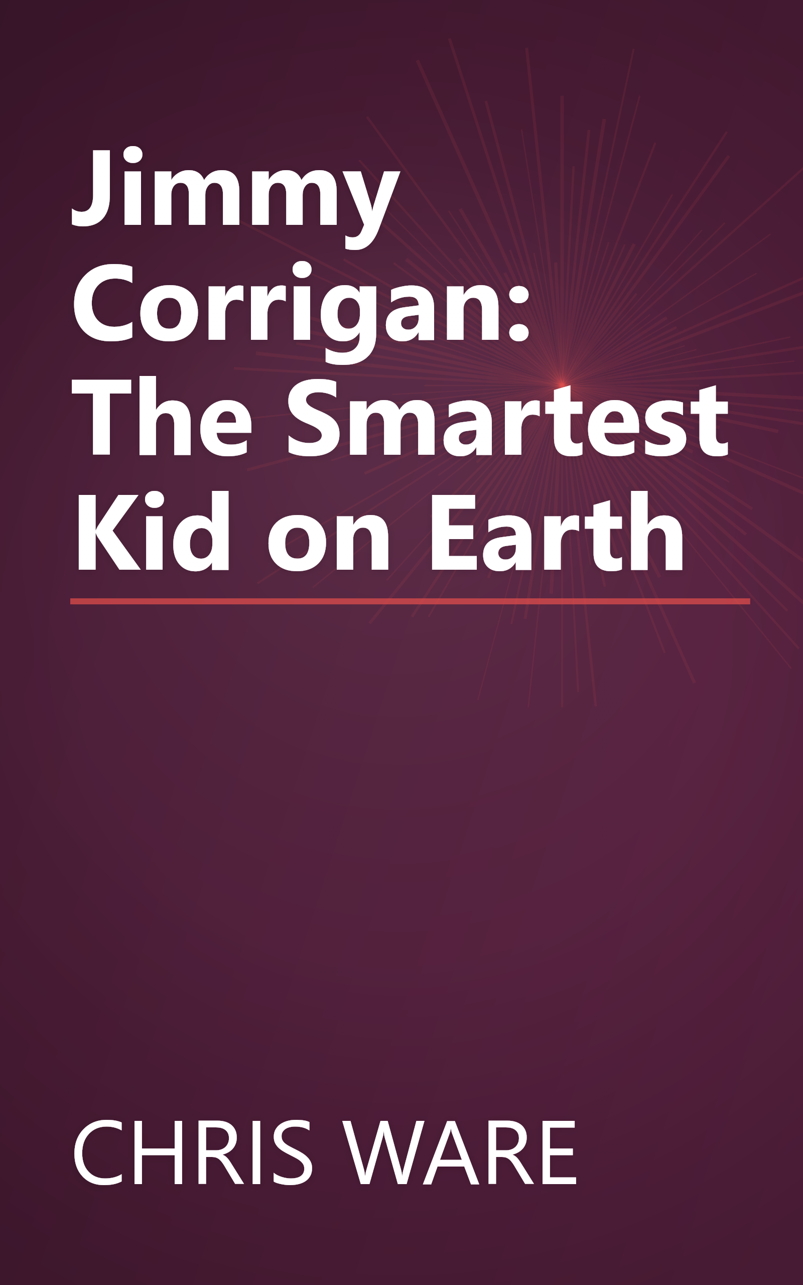 Jimmy Corrigan: The Smartest Kid on Earth book cover