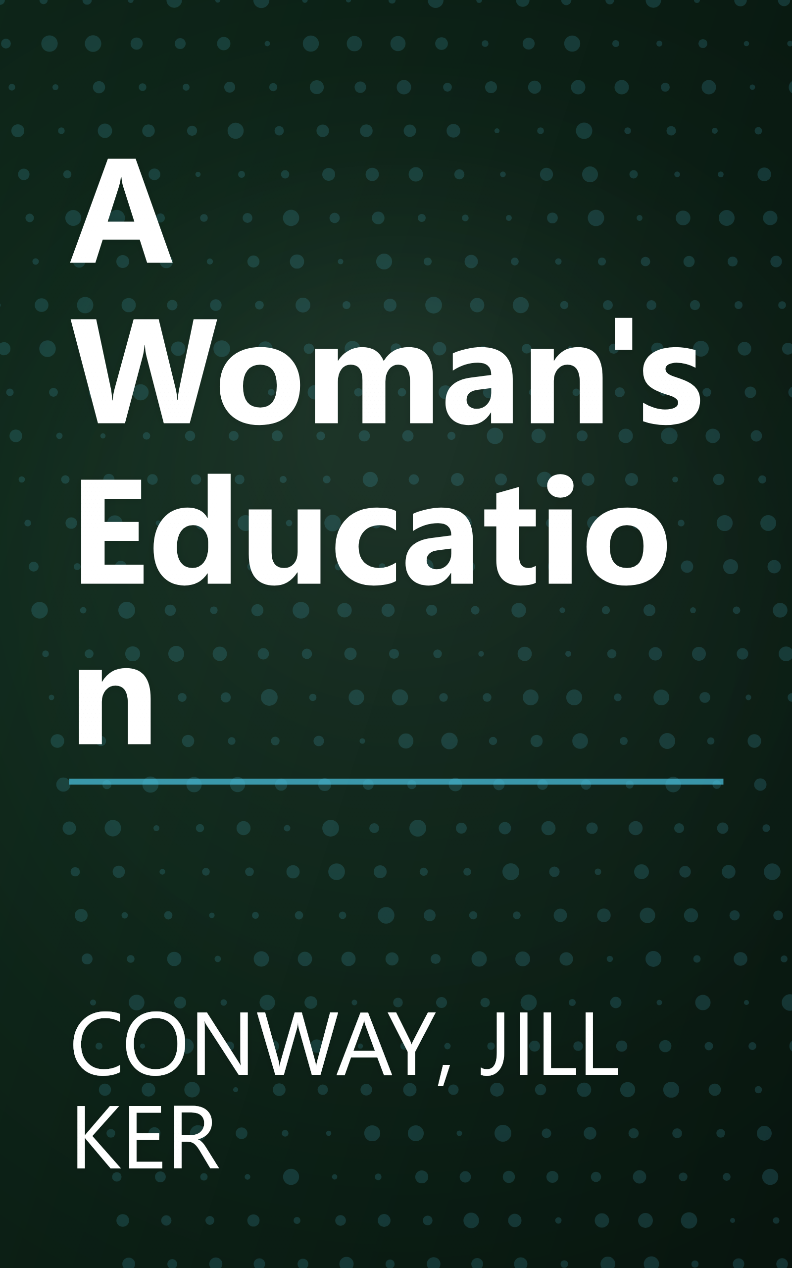 A Woman's Education book cover
