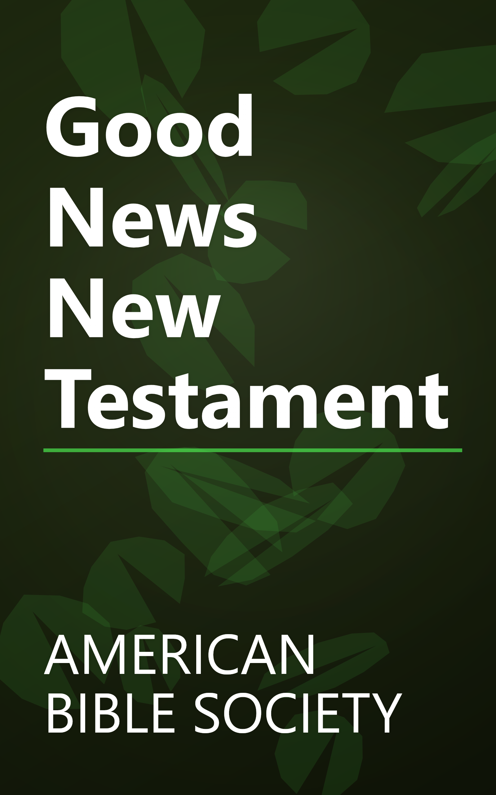 Good News New Testament book cover