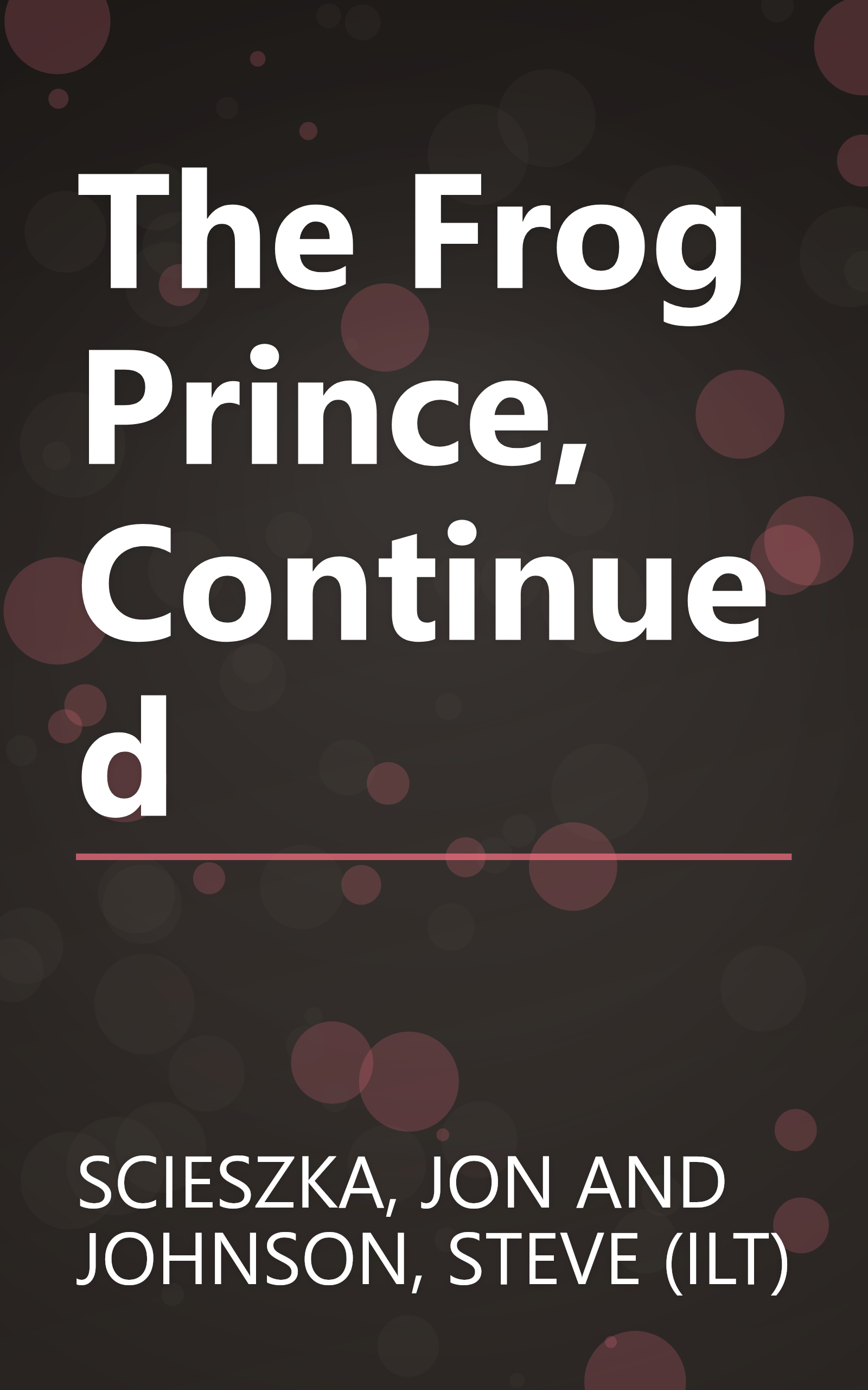 The Frog Prince, Continued book cover