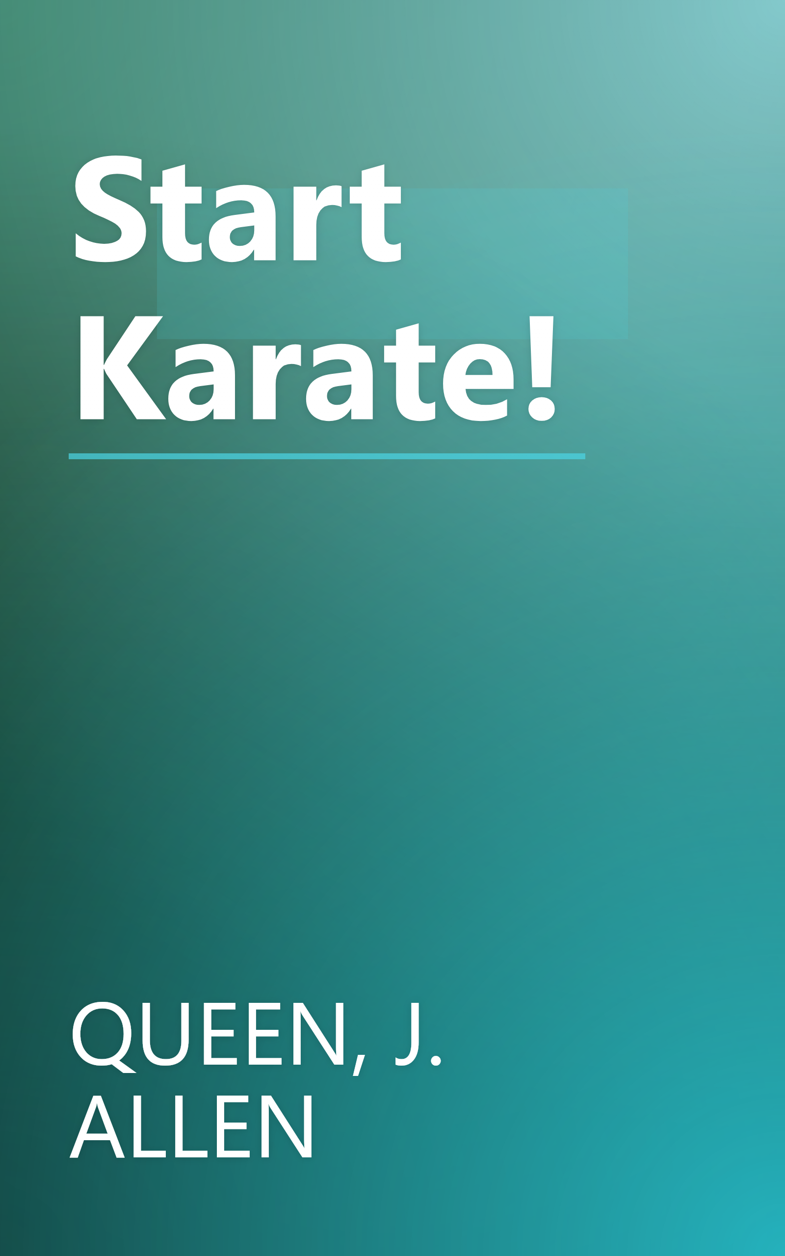Start Karate! book cover