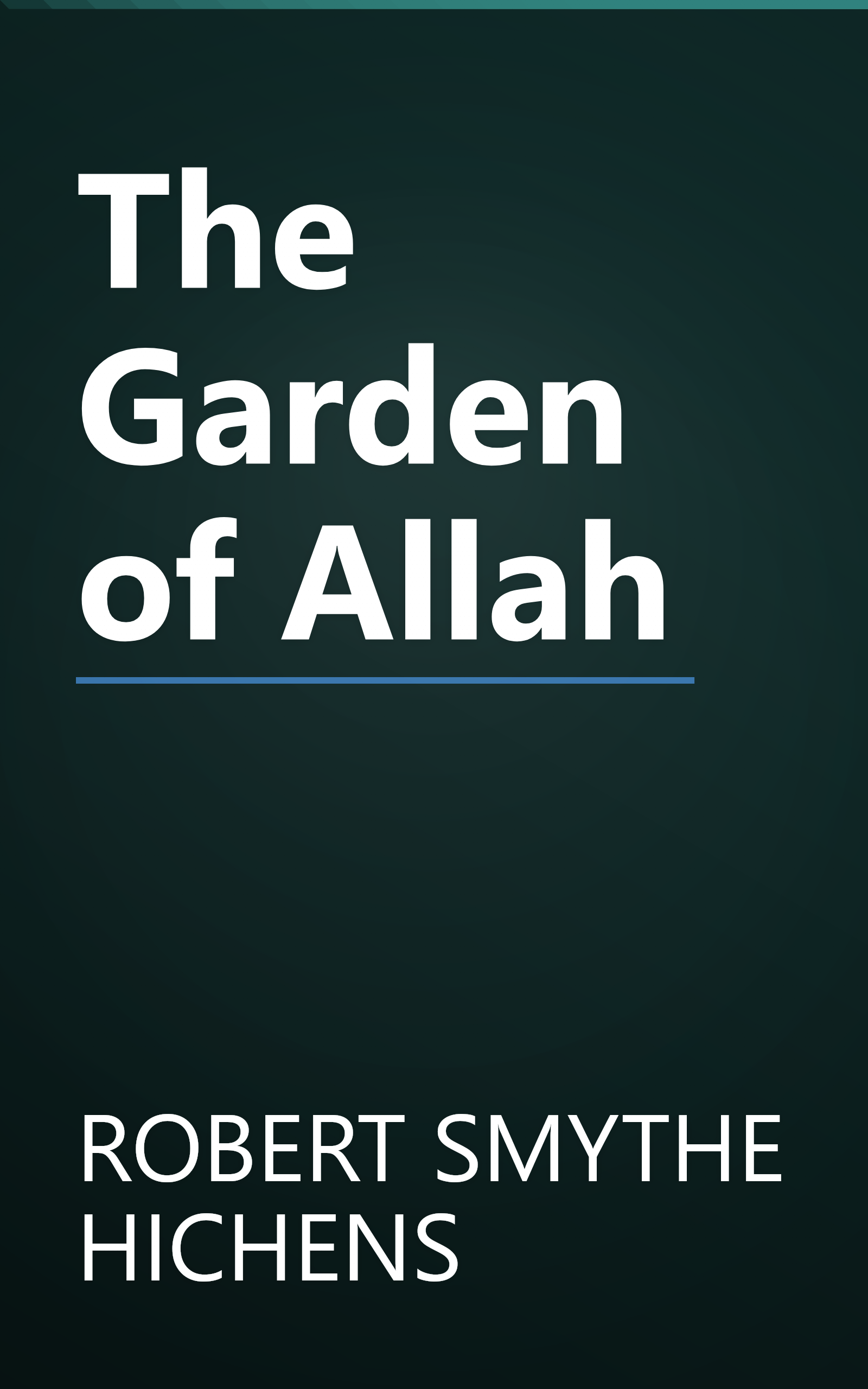 The Garden of Allah book cover