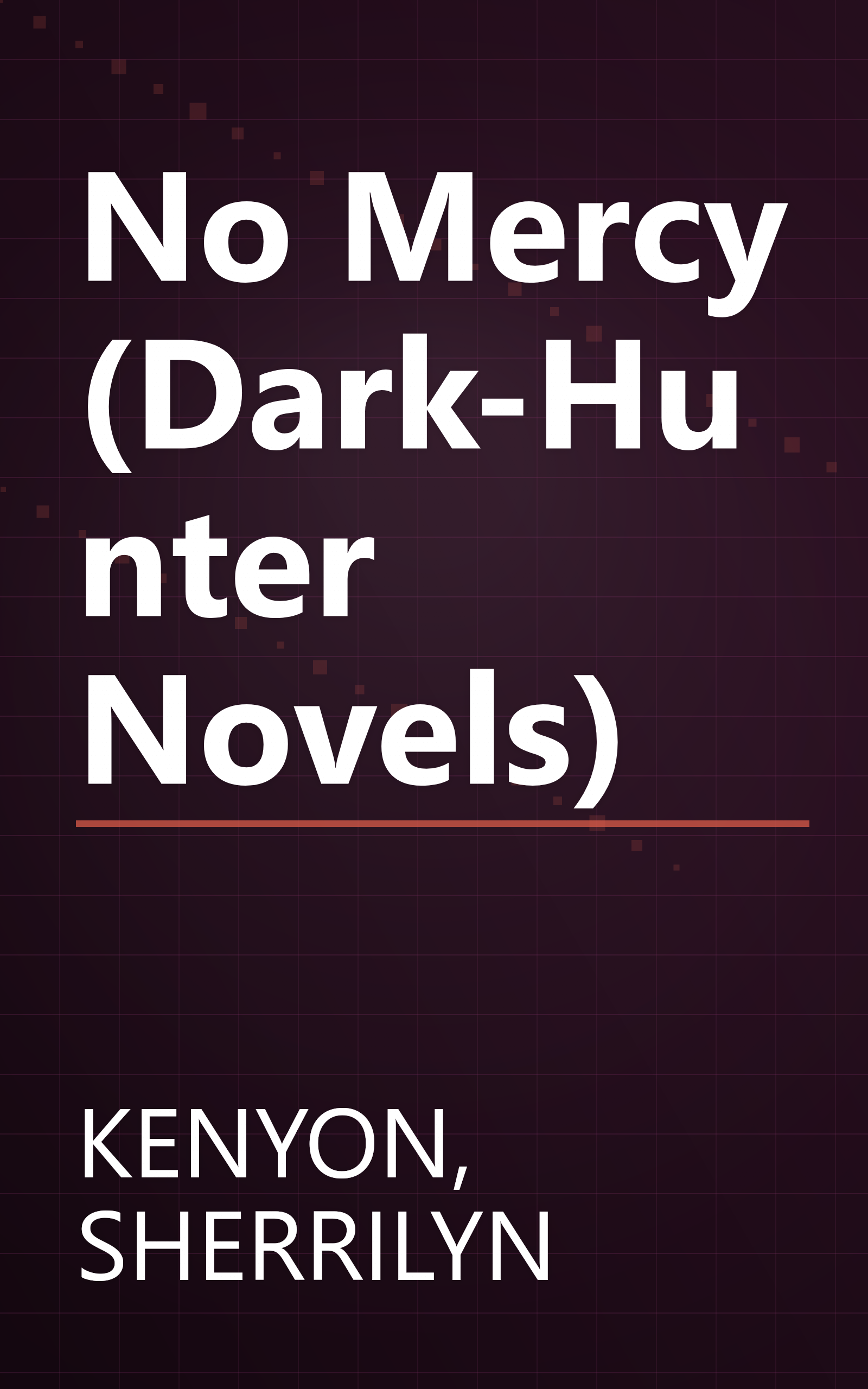 No Mercy (Dark-Hunter Novels) book cover