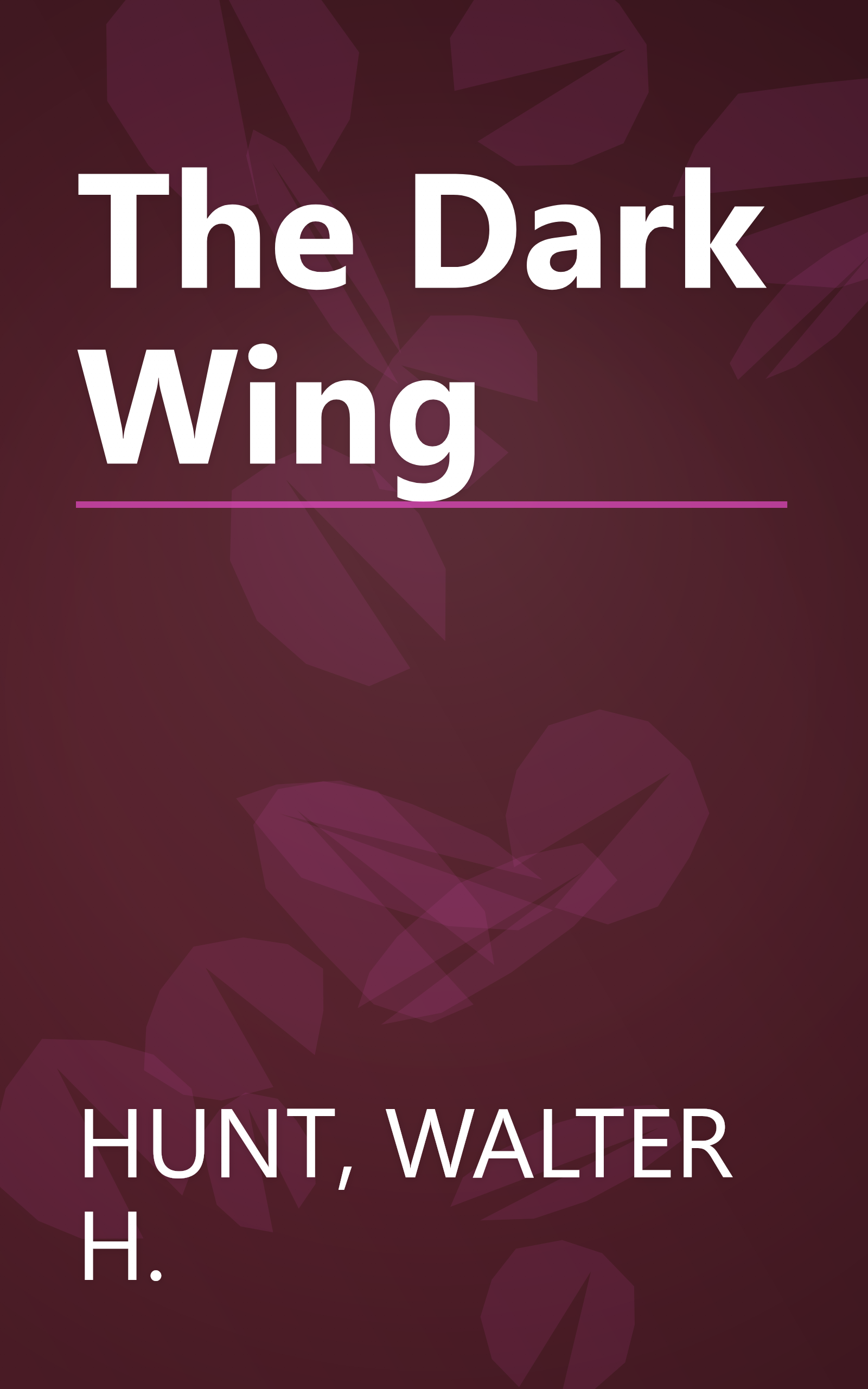 The Dark Wing book cover