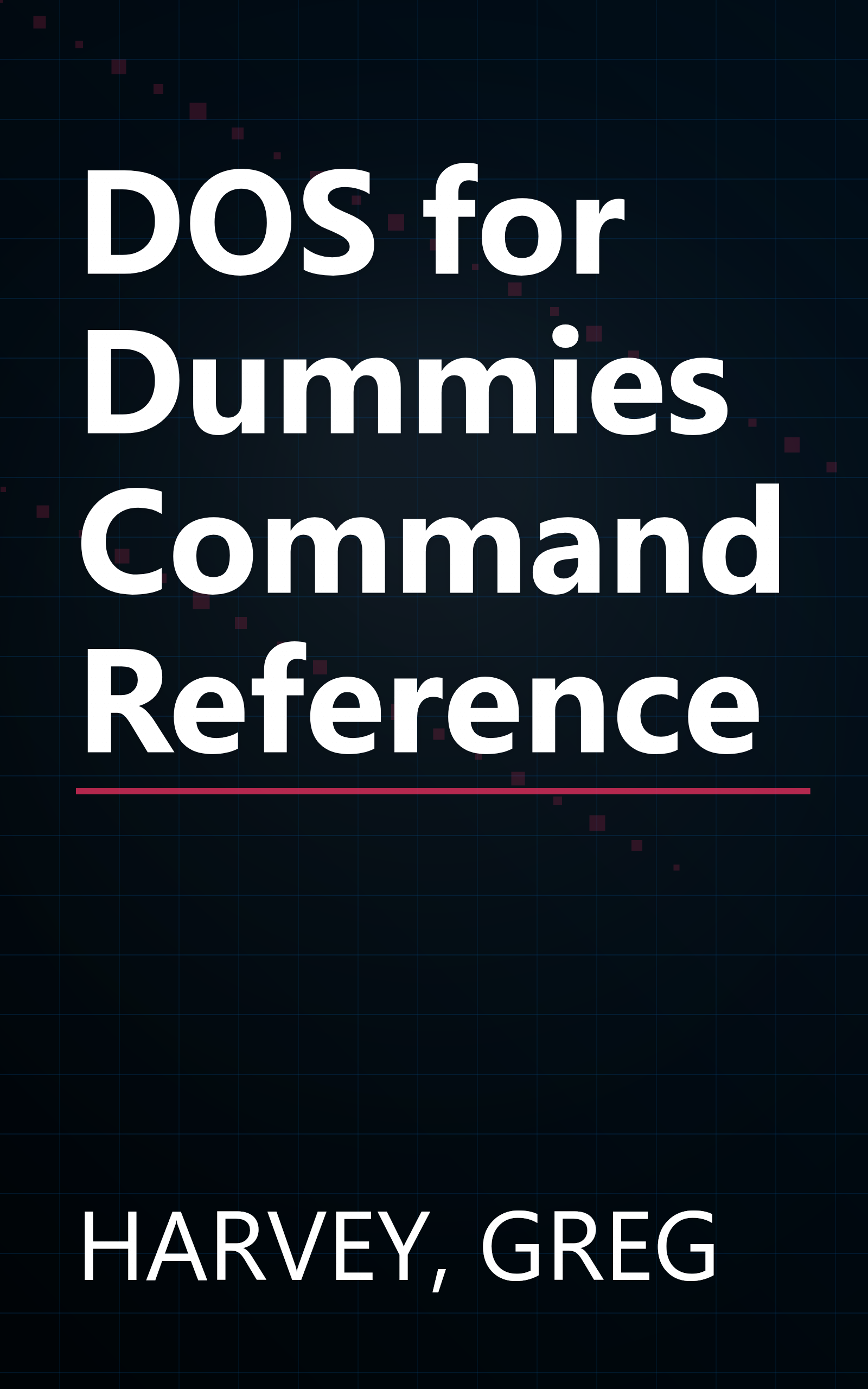 DOS for Dummies Command Reference book cover