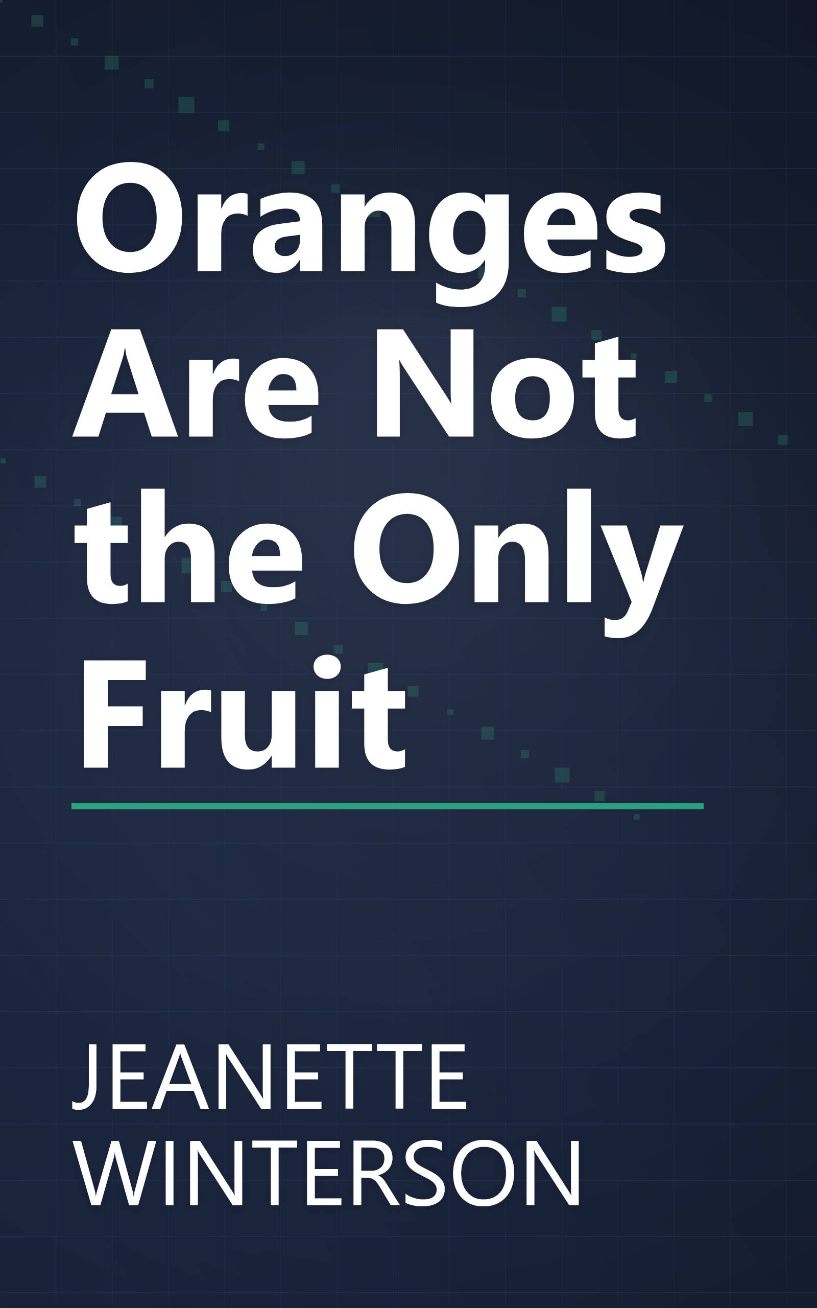 Oranges Are Not the Only Fruit book cover