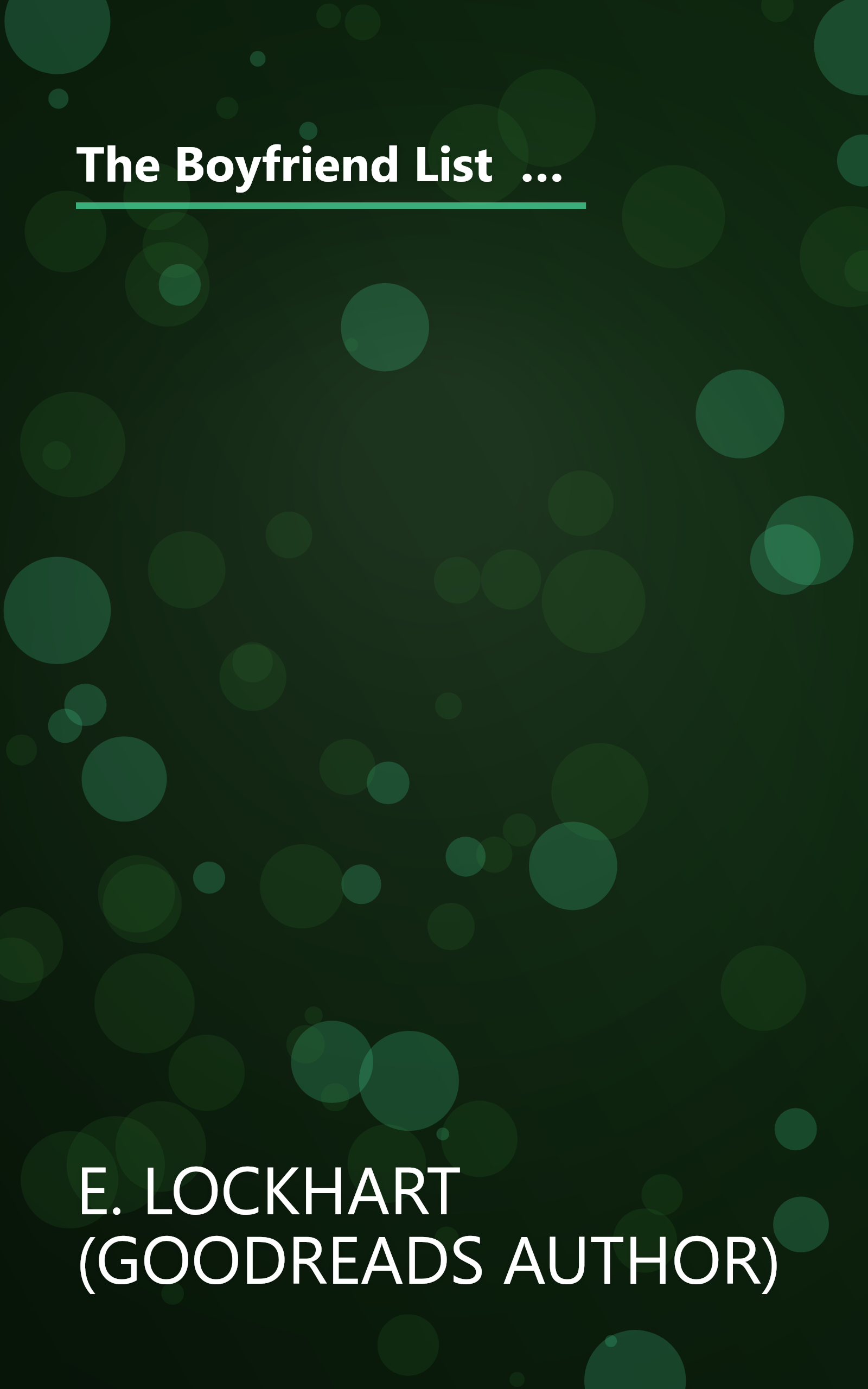 The Boyfriend List  15 Guys  11 Shrink Appointments  4 Ceramic Frogs And Me  Ruby Oliver 1 (10 Minute   Deep Dive Summary) book cover