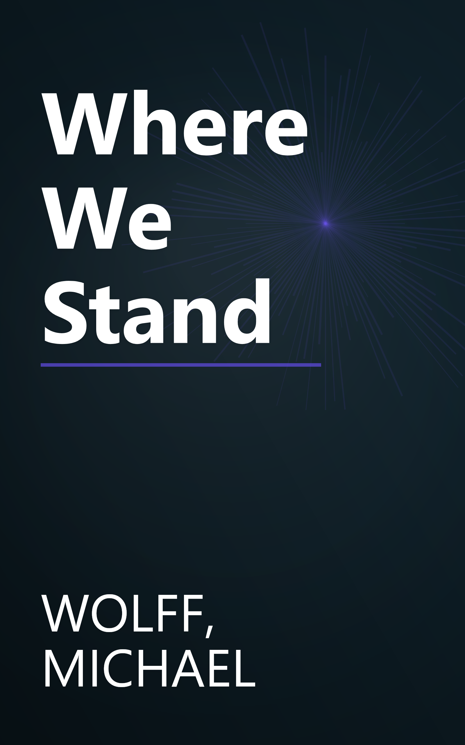 Where We Stand book cover