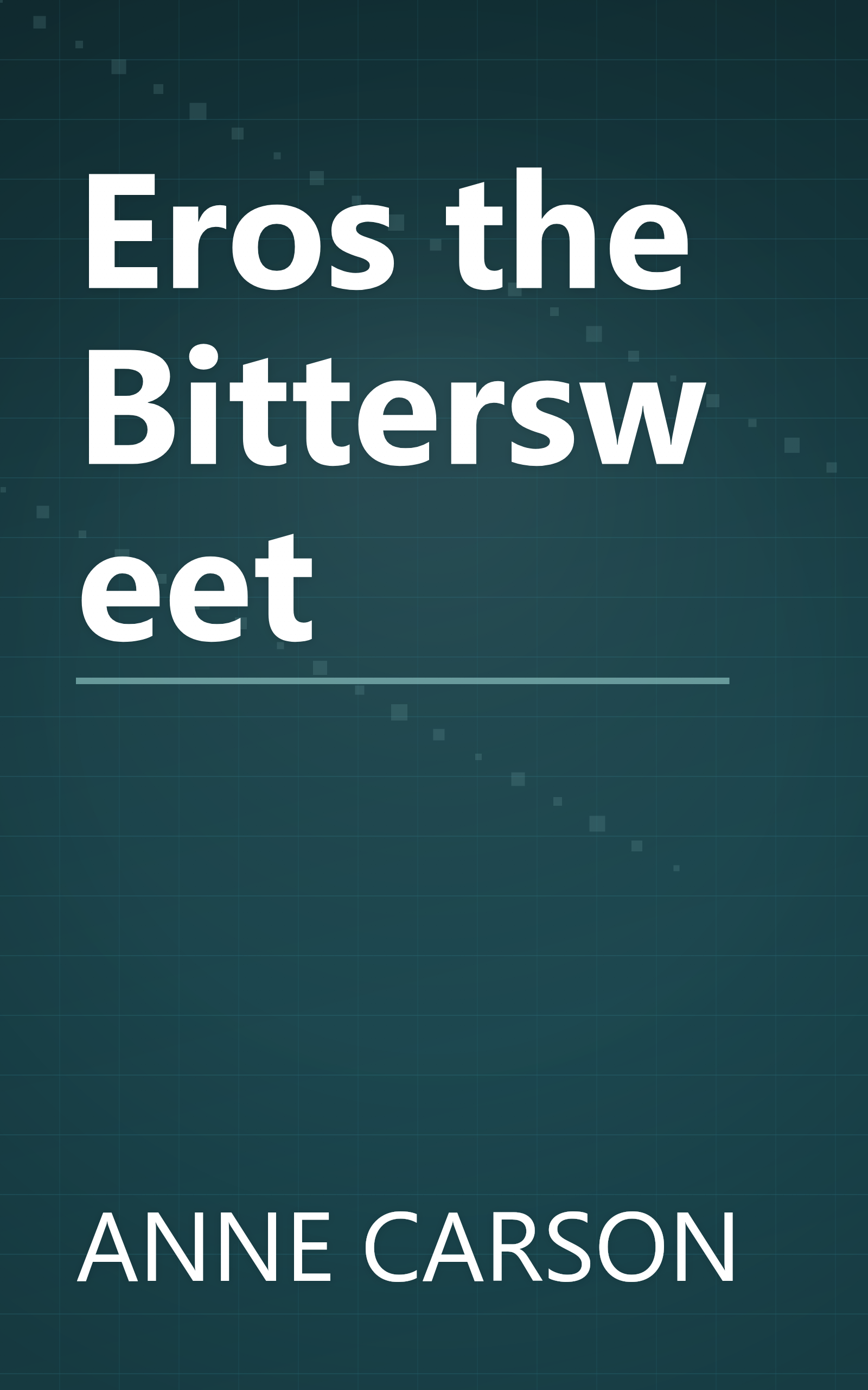 Eros the Bittersweet book cover