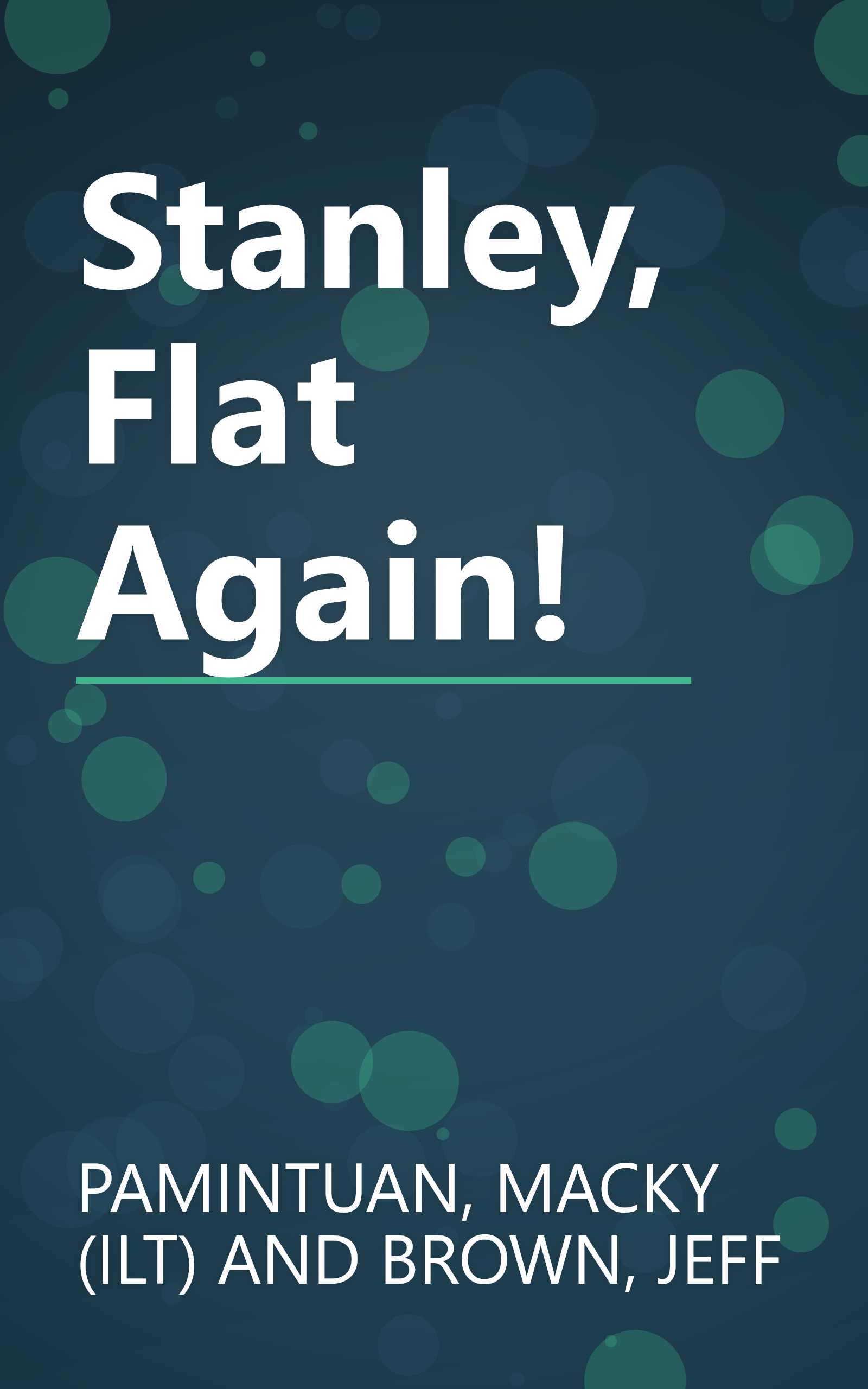 Stanley, Flat Again! book cover