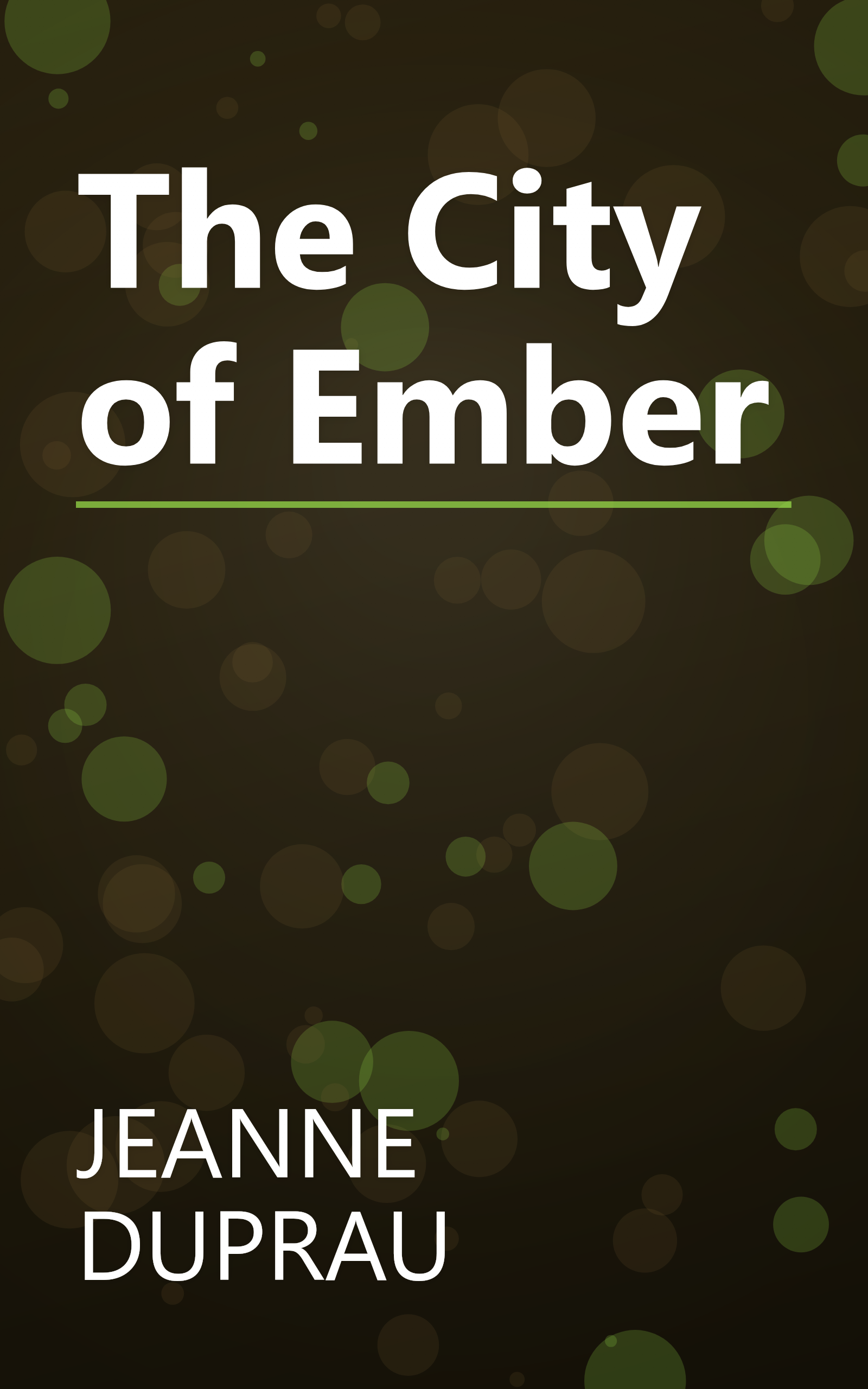 The City of Ember book cover