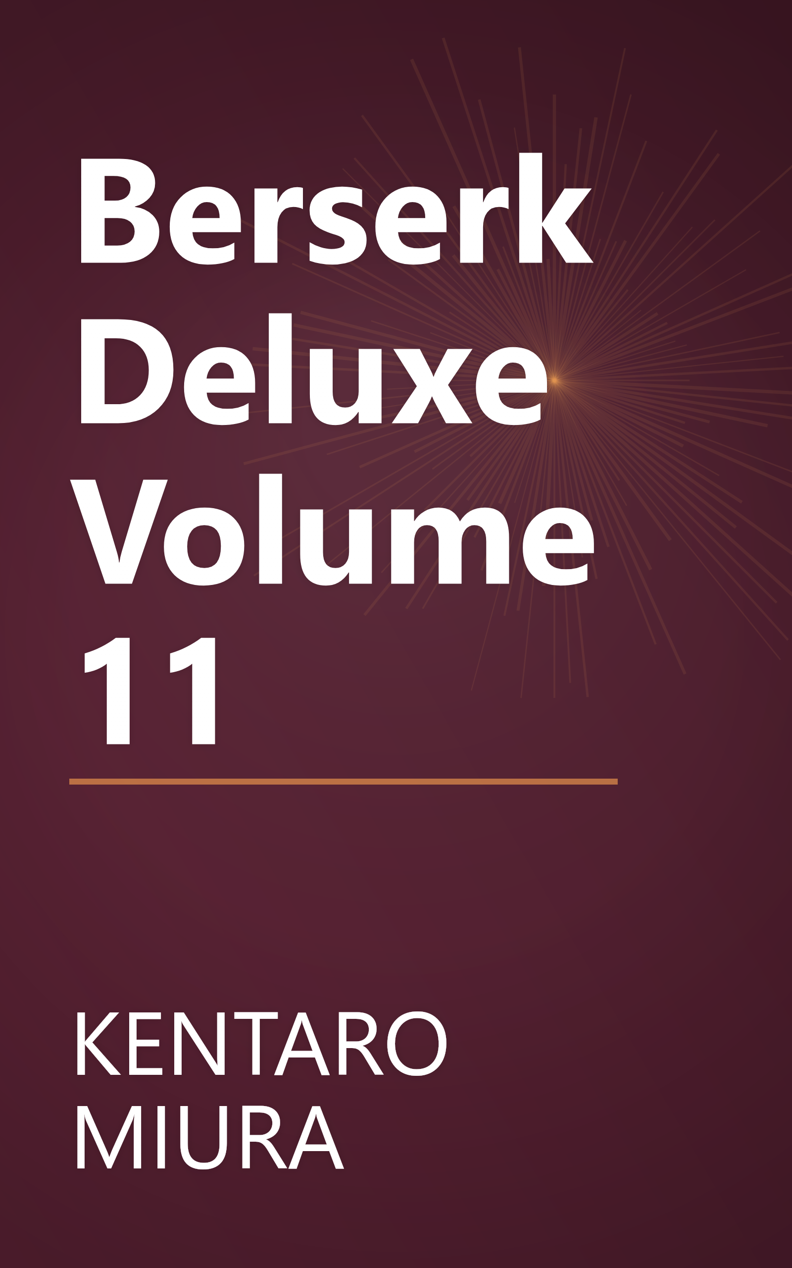 Berserk Deluxe Volume 11 book cover