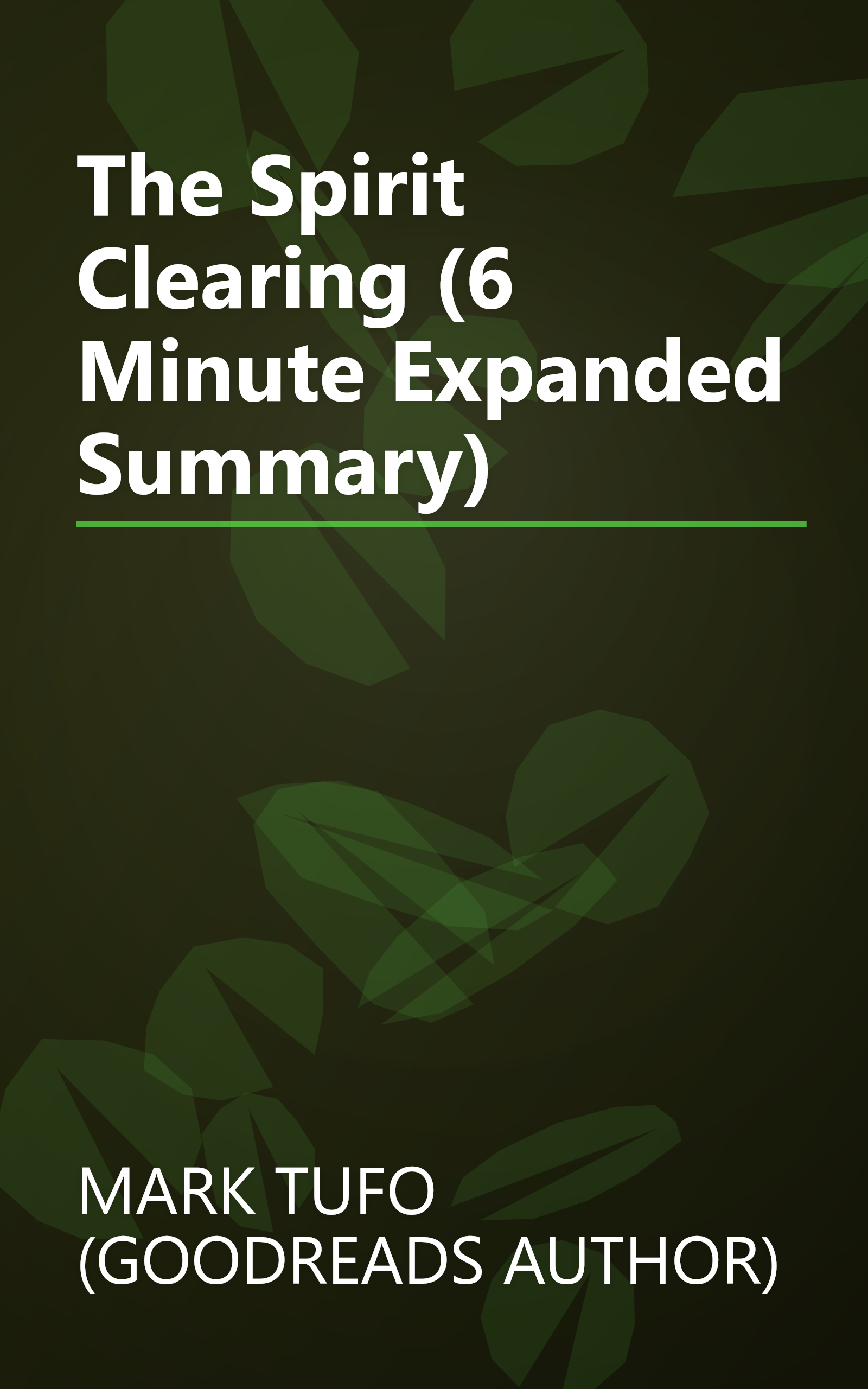 The Spirit Clearing (6 Minute   Expanded Summary) book cover