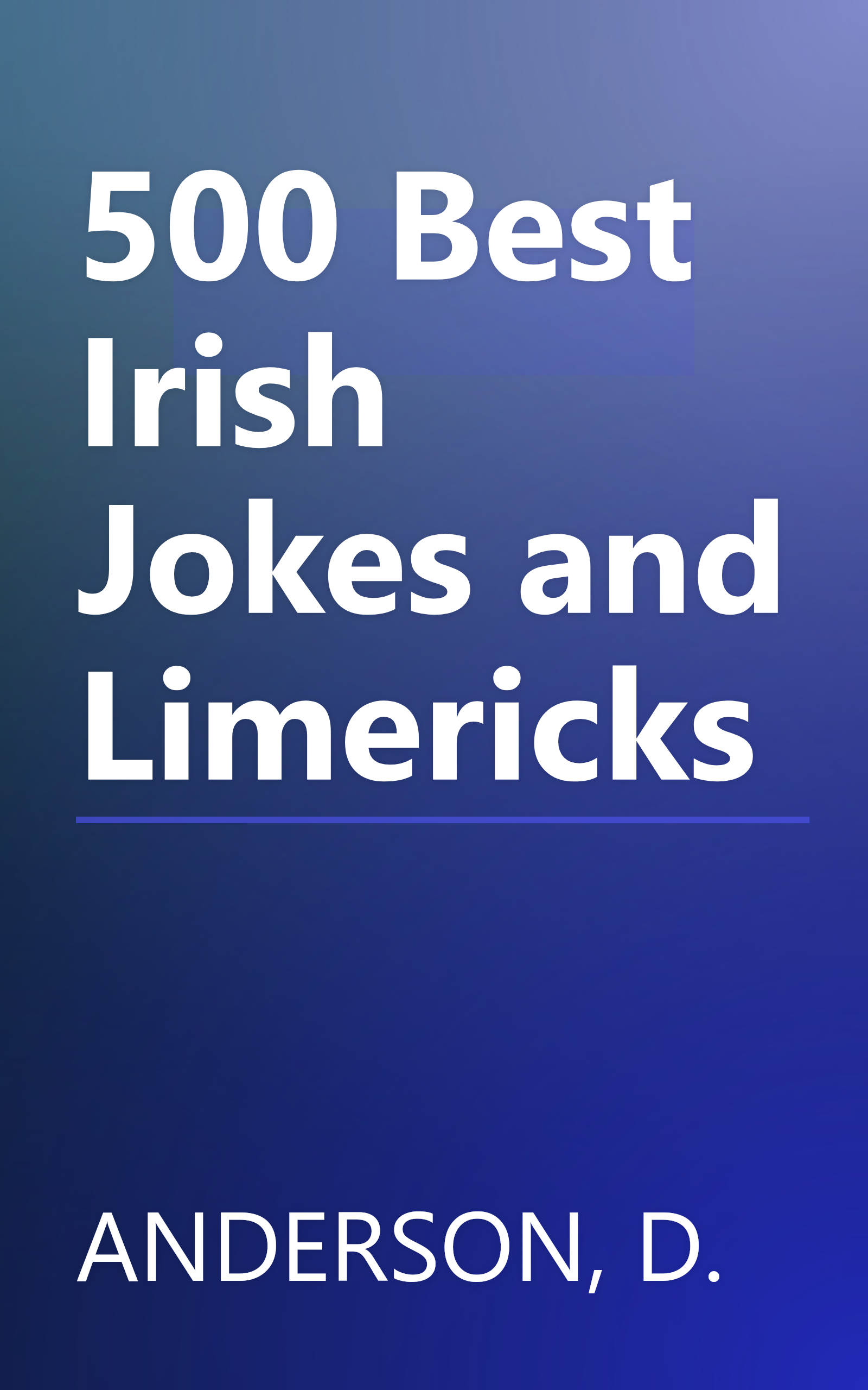 500 Best Irish Jokes and Limericks book cover