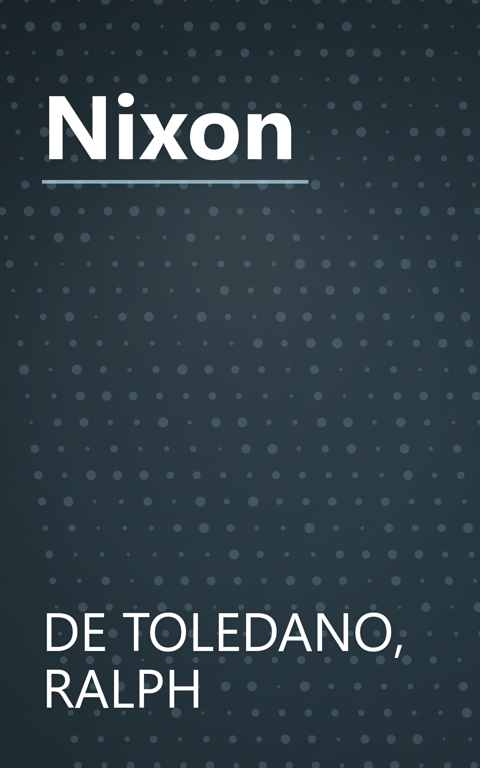 Nixon book cover